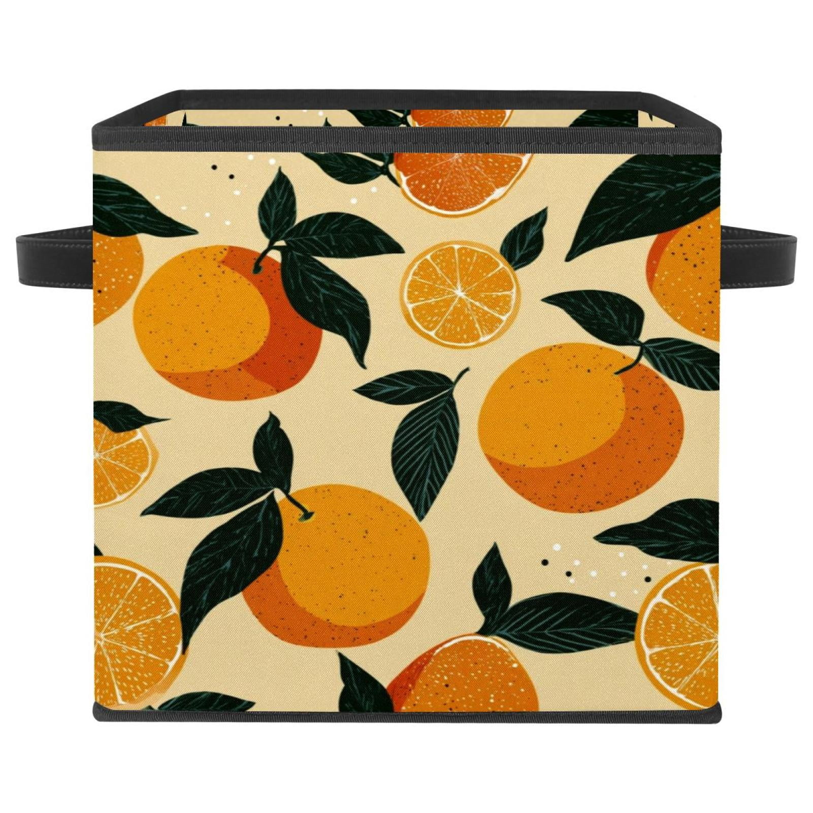 RATGDN Collapsible Fabric Cube Storage Bin with Double Handles for ...