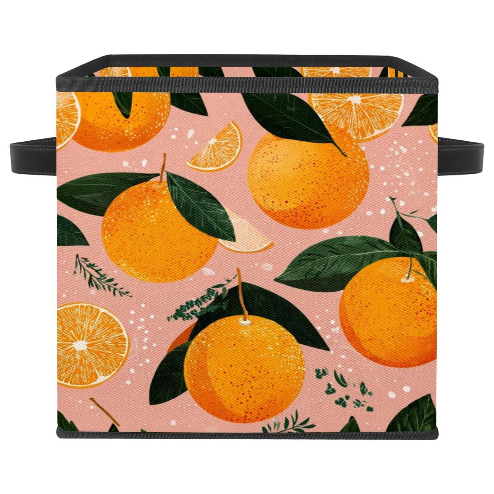 RATGDN Collapsible Fabric Cube Storage Bin with Double Handles for ...