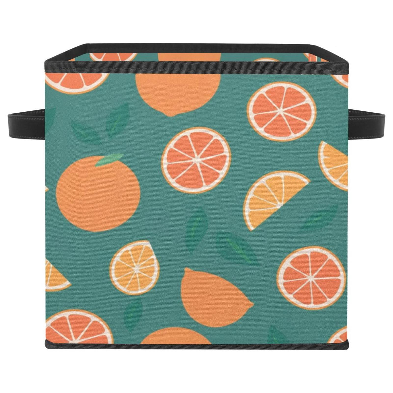 RATGDN Collapsible Fabric Cube Storage Bin with Double Handles for ...