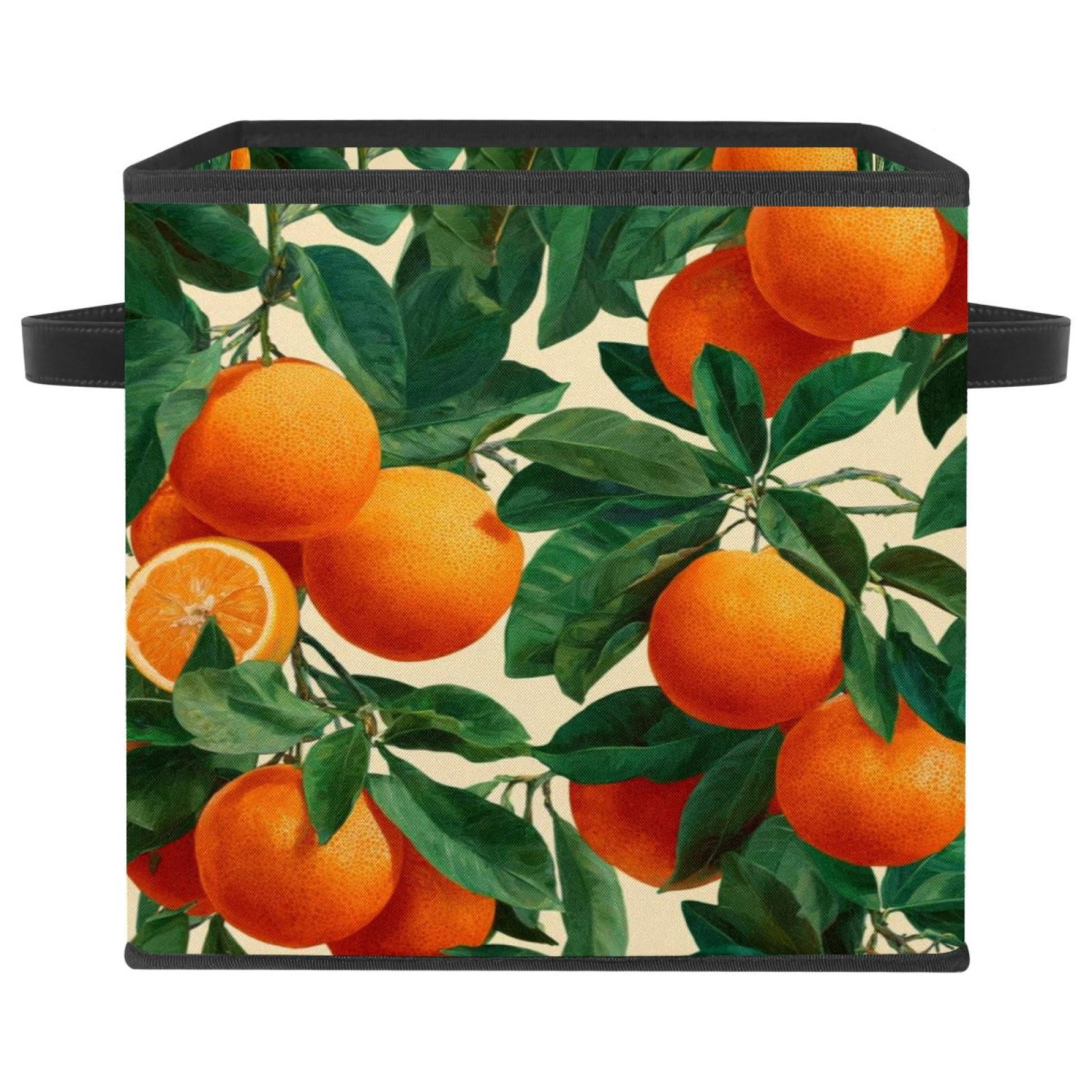 RATGDN Collapsible Fabric Cube Storage Bin with Double Handles for ...
