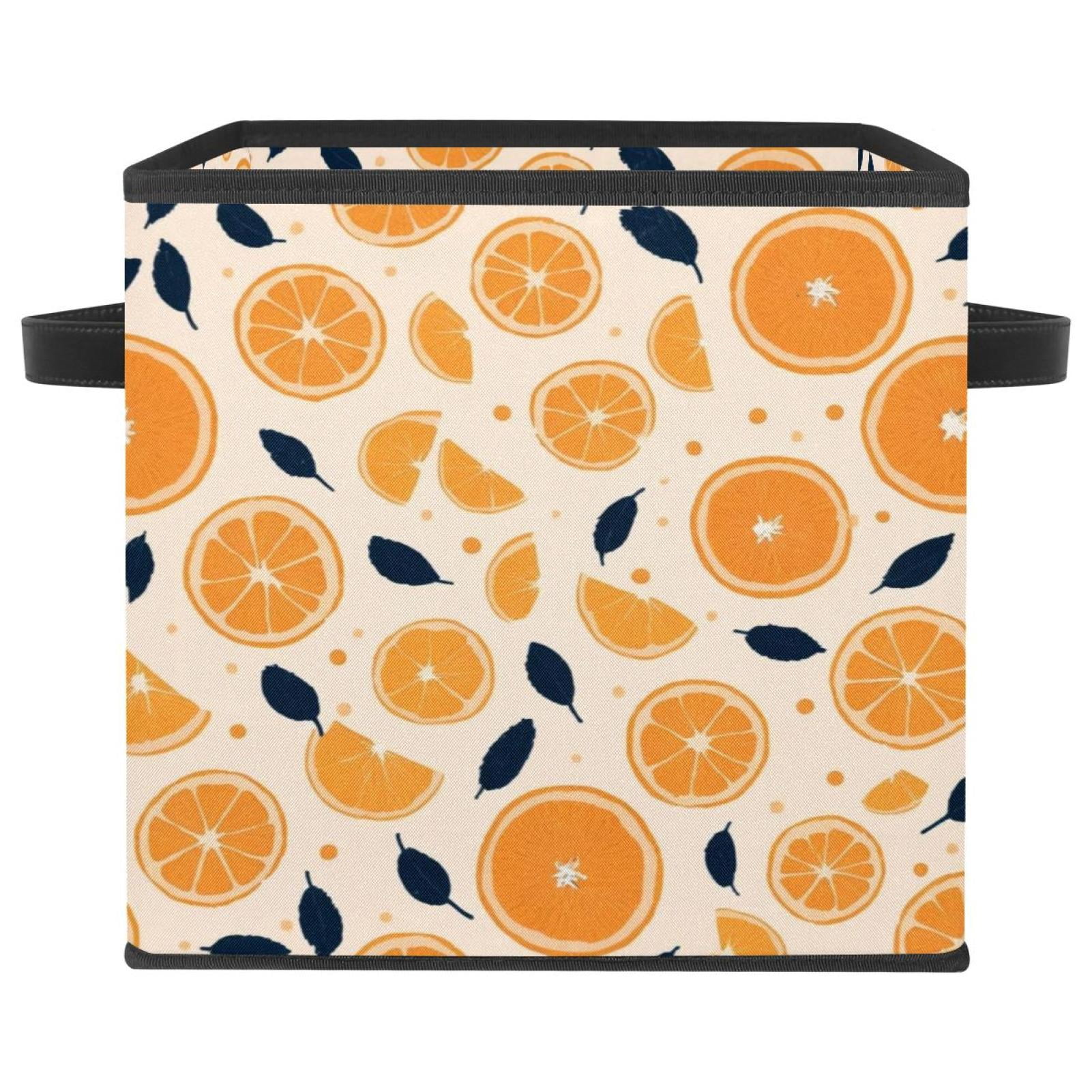RATGDN Collapsible Fabric Cube Storage Bin with Double Handles for ...
