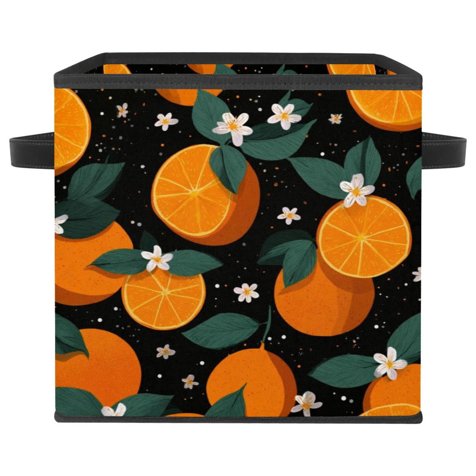 RATGDN Collapsible Fabric Cube Storage Bin with Double Handles for ...