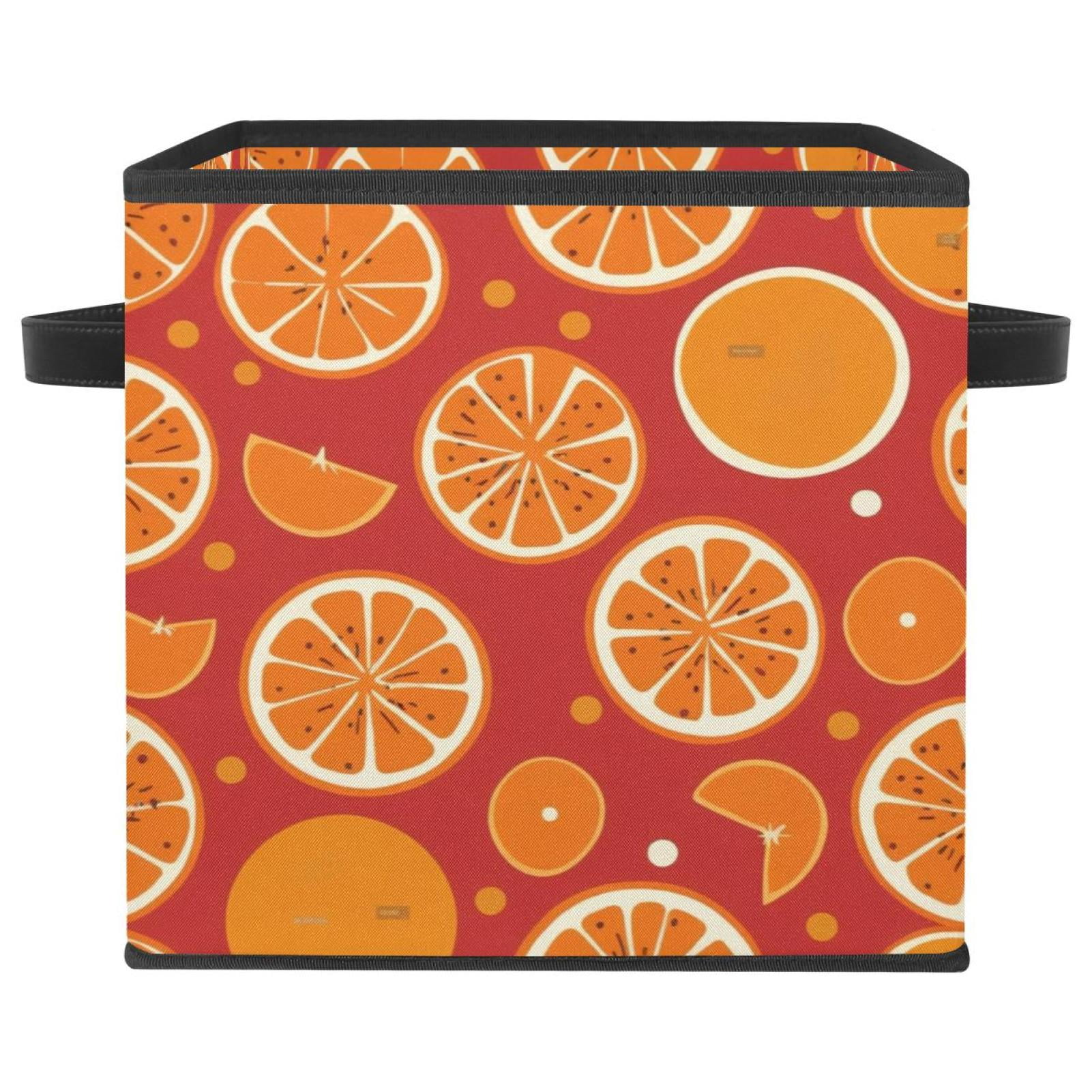 RATGDN Collapsible Fabric Cube Storage Bin with Double Handles for ...
