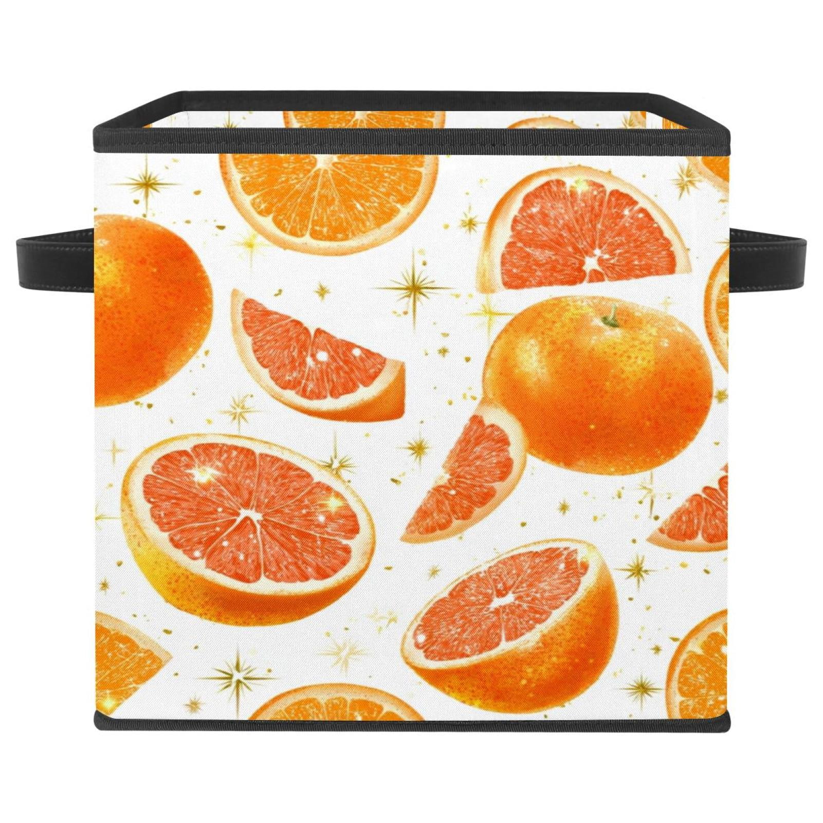 RATGDN Collapsible Fabric Cube Storage Bin with Double Handles for ...