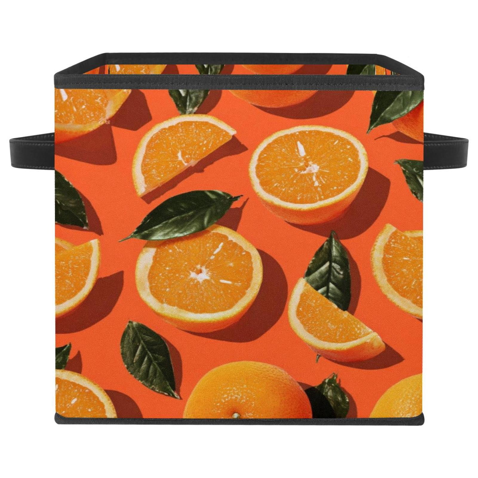 RATGDN Collapsible Fabric Cube Storage Bin with Double Handles for ...