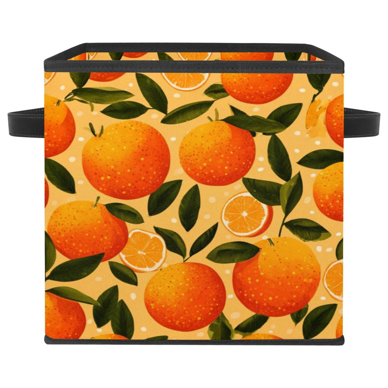 RATGDN Collapsible Fabric Cube Storage Bin with Double Handles for ...