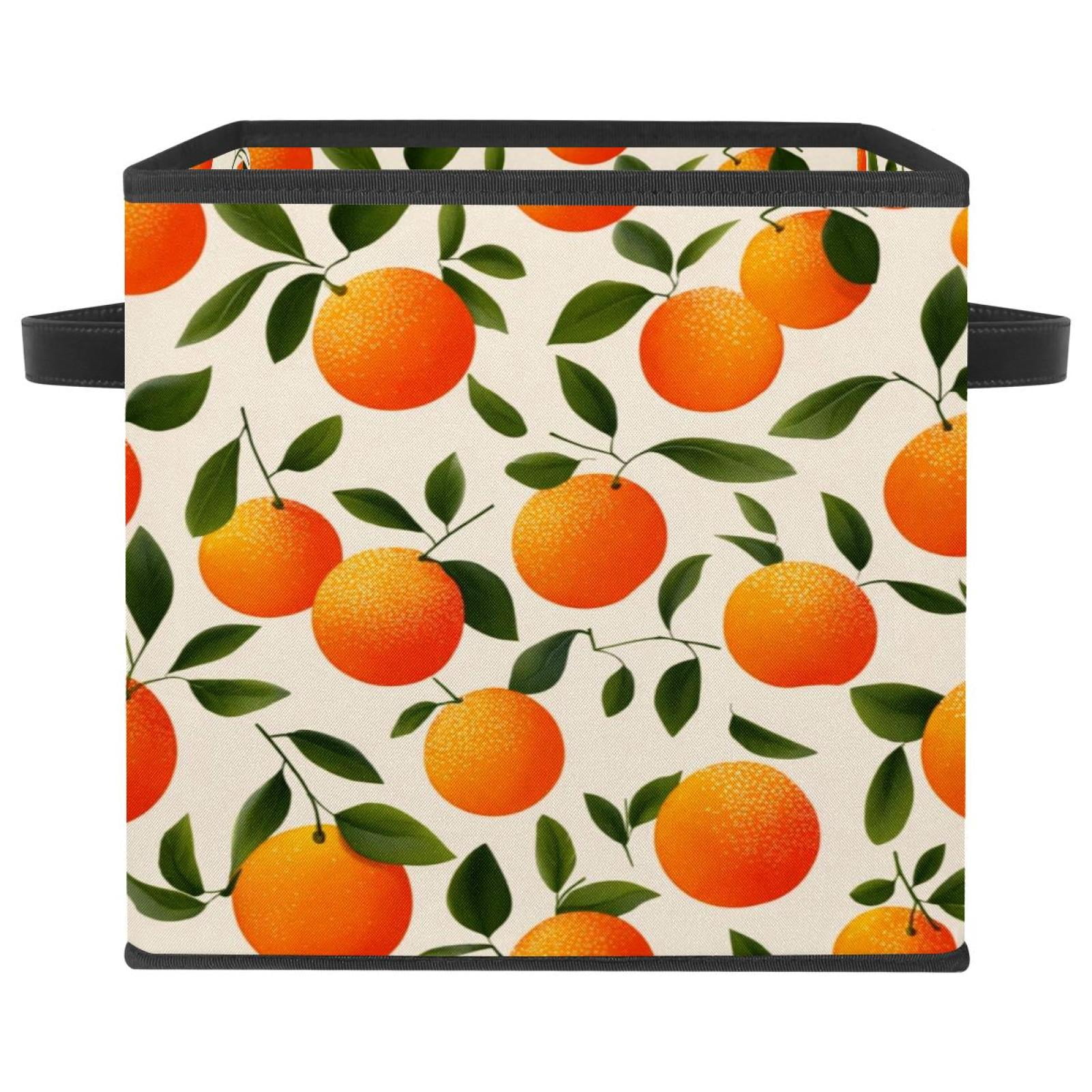 RATGDN Collapsible Fabric Cube Storage Bin with Double Handles for ...
