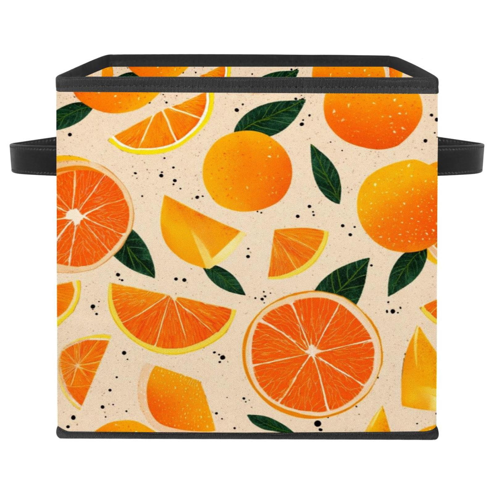 RATGDN Collapsible Fabric Cube Storage Bin with Double Handles for ...