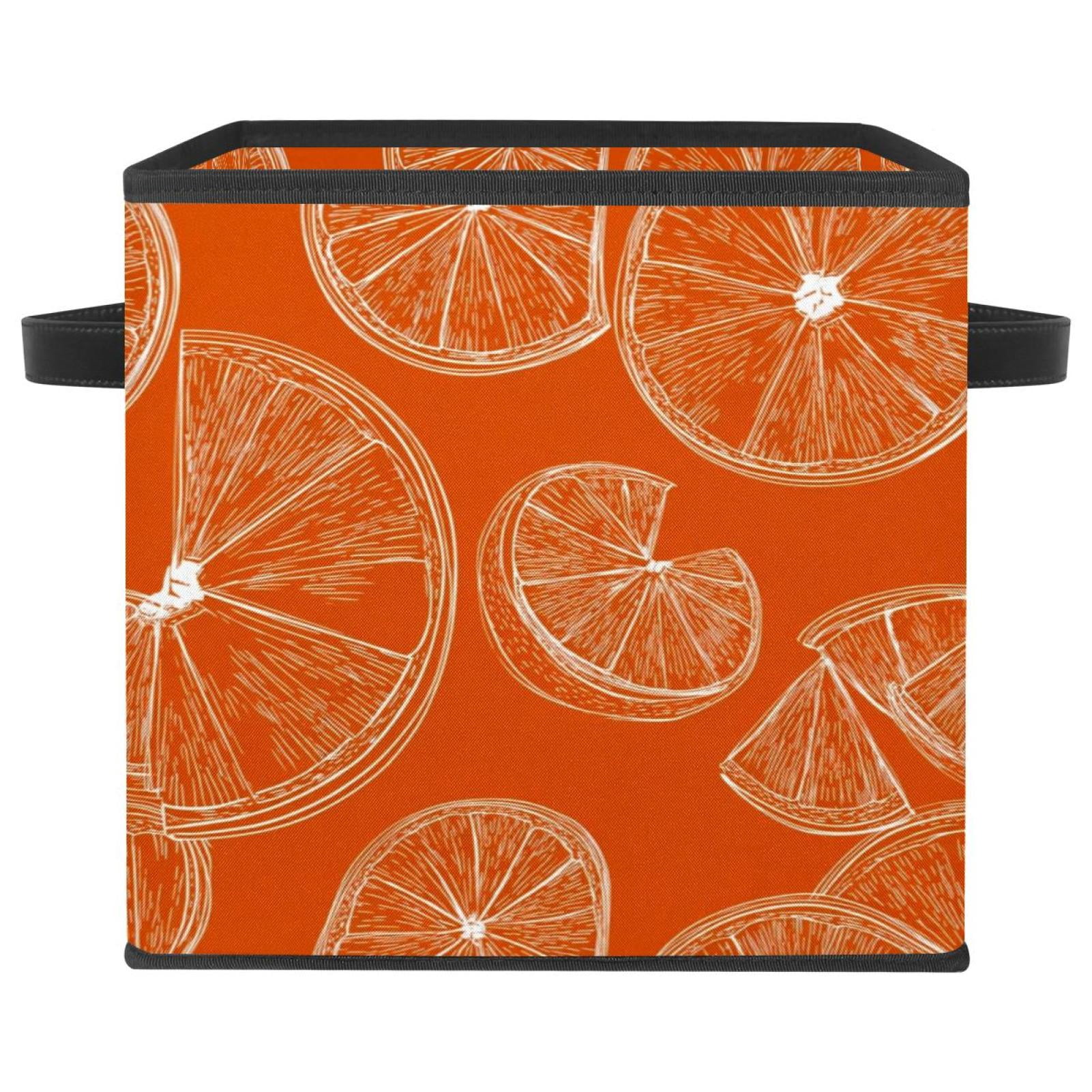 RATGDN Collapsible Fabric Cube Storage Bin with Double Handles for ...