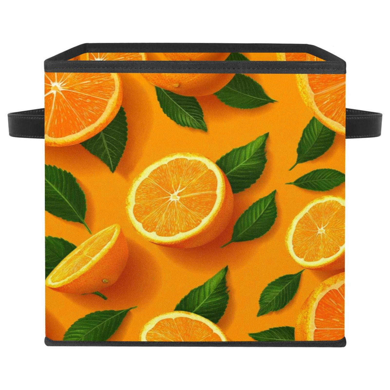 RATGDN Collapsible Fabric Cube Storage Bin with Double Handles for ...