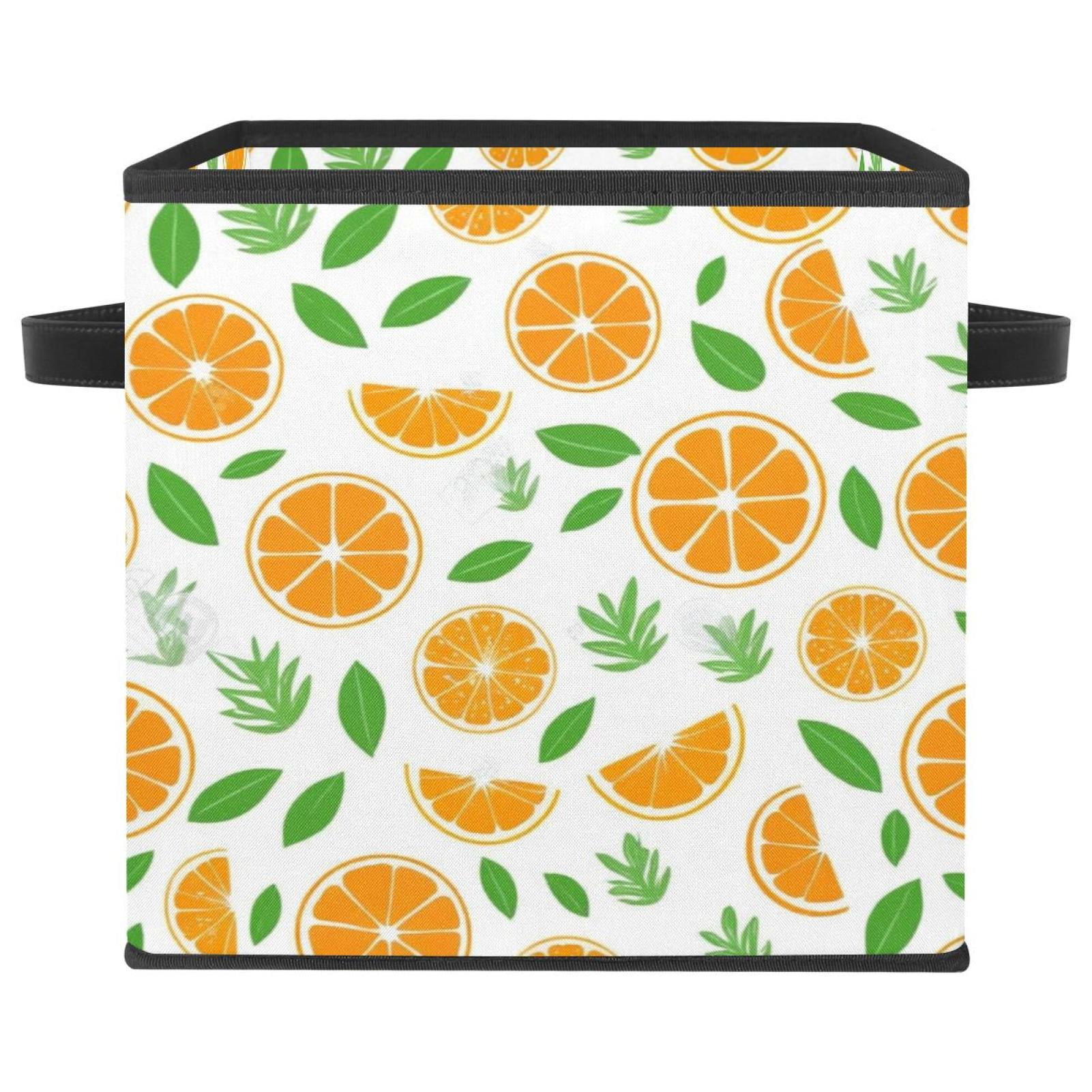 RATGDN Collapsible Fabric Cube Storage Bin with Double Handles for ...