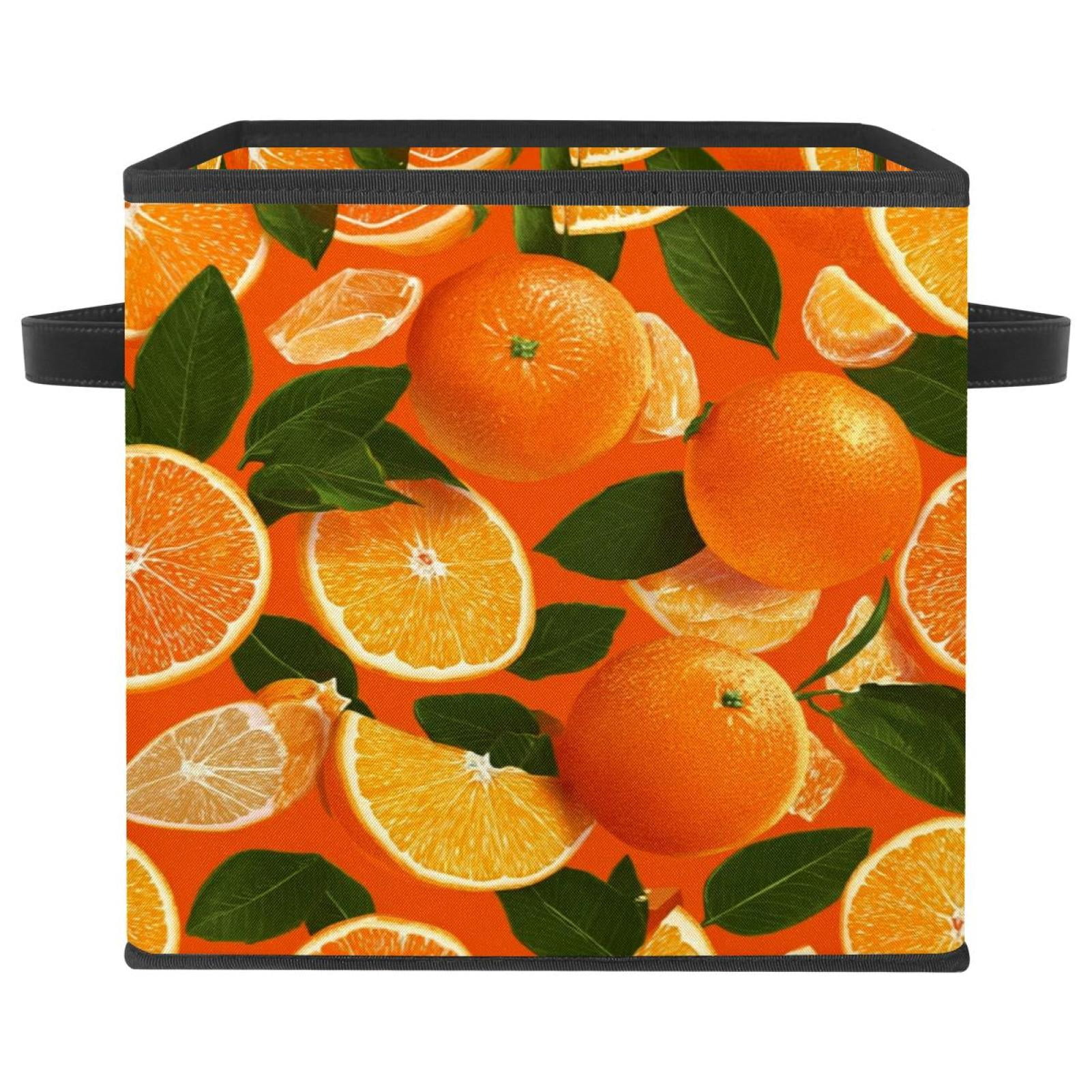 RATGDN Collapsible Fabric Cube Storage Bin with Double Handles for ...