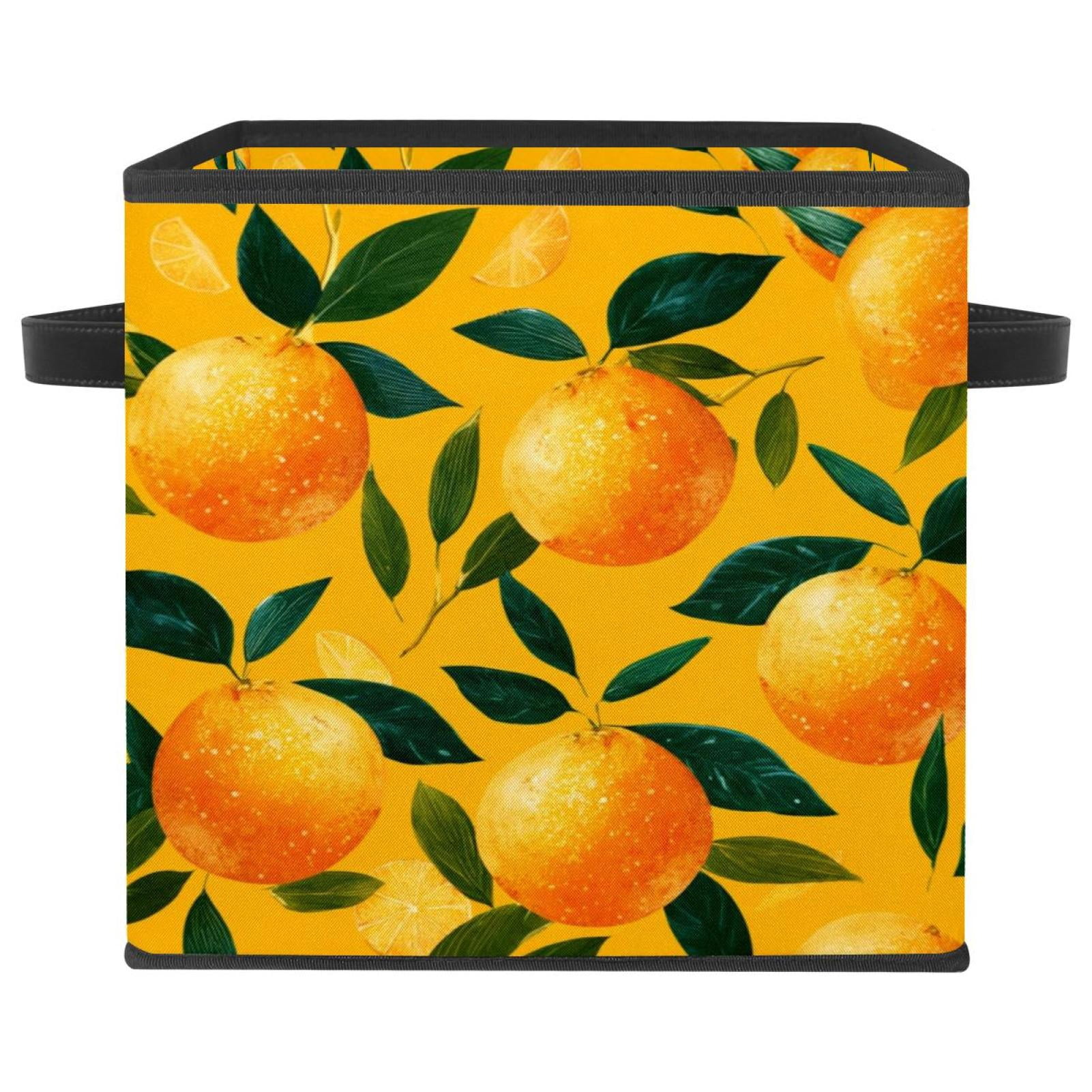 RATGDN Collapsible Fabric Cube Storage Bin with Double Handles for ...