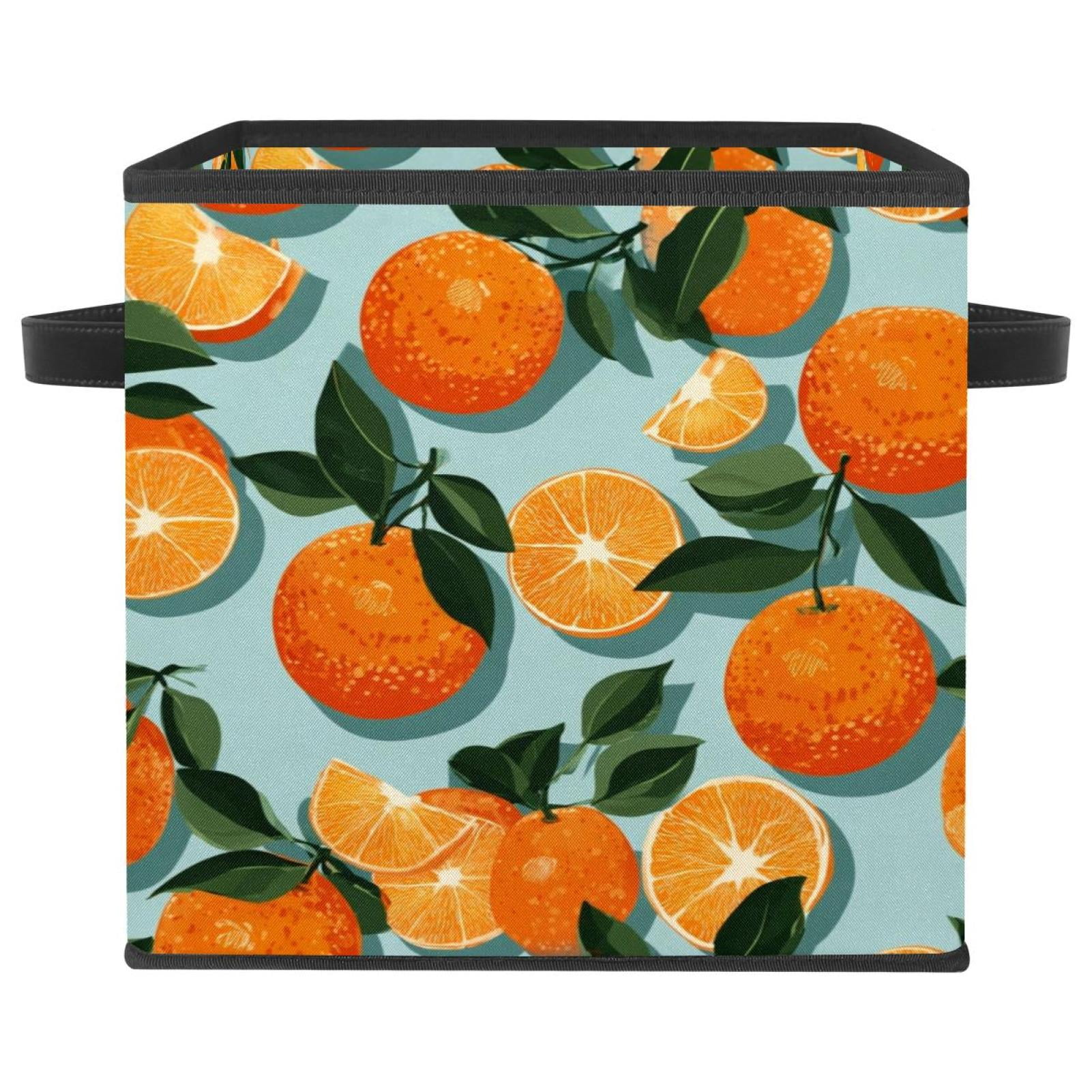 RATGDN Collapsible Fabric Cube Storage Bin with Double Handles for ...
