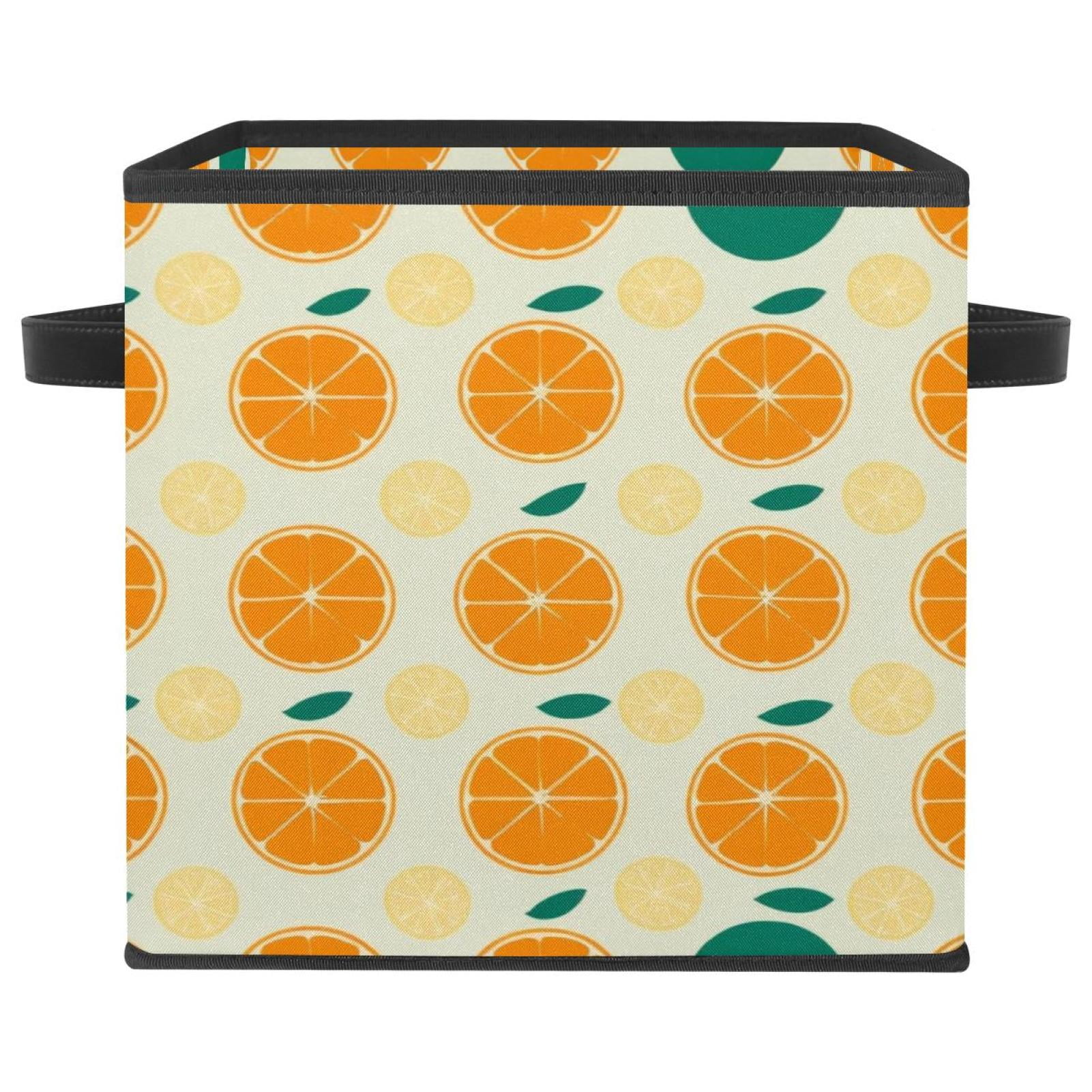 RATGDN Collapsible Fabric Cube Storage Bin with Double Handles for ...