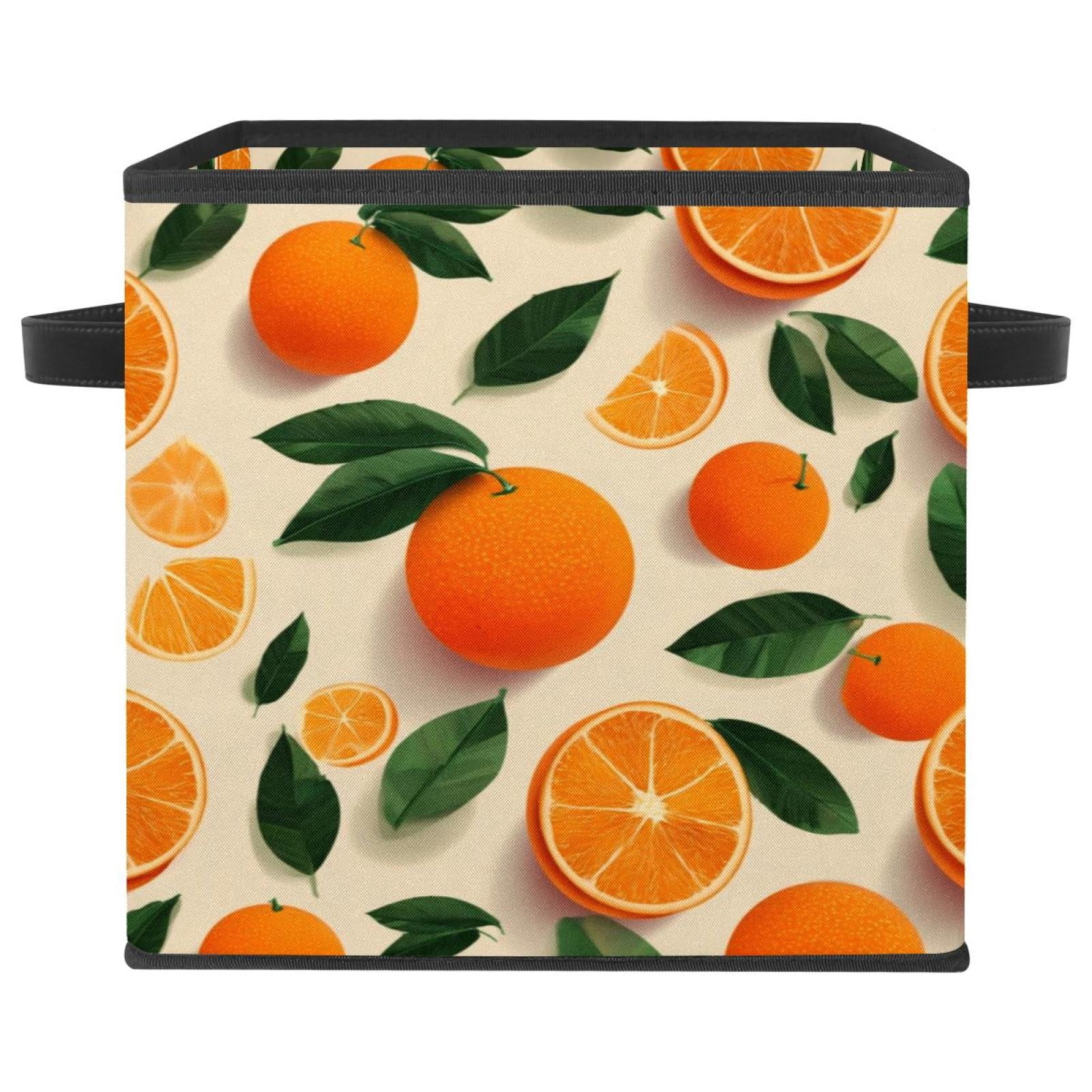 RATGDN Collapsible Fabric Cube Storage Bin with Double Handles for ...