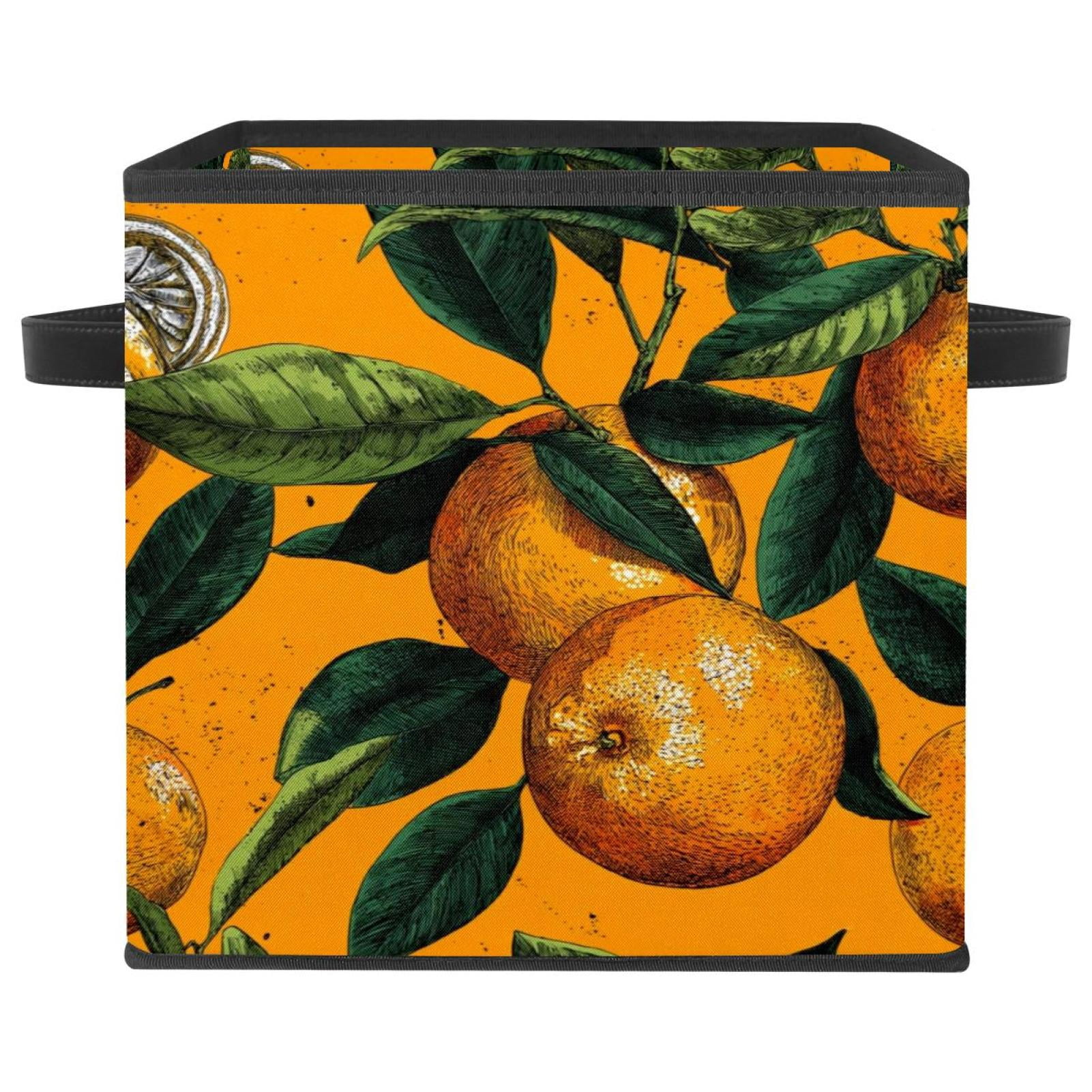 RATGDN Collapsible Fabric Cube Storage Bin with Double Handles for ...