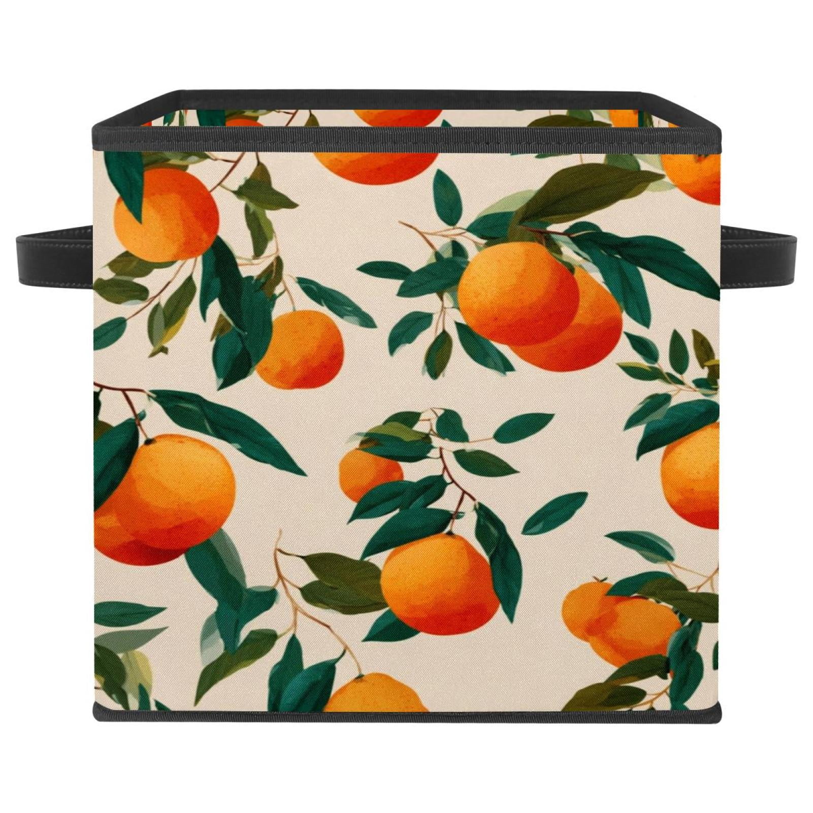 RATGDN Collapsible Fabric Cube Storage Bin with Double Handles for ...