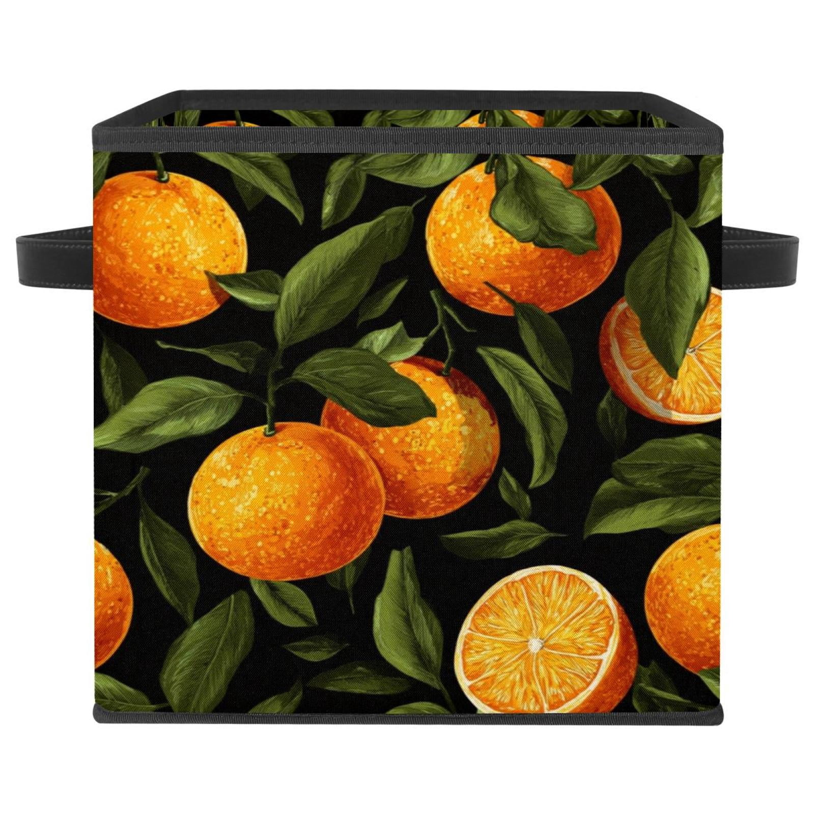 RATGDN Collapsible Fabric Cube Storage Bin with Double Handles for ...