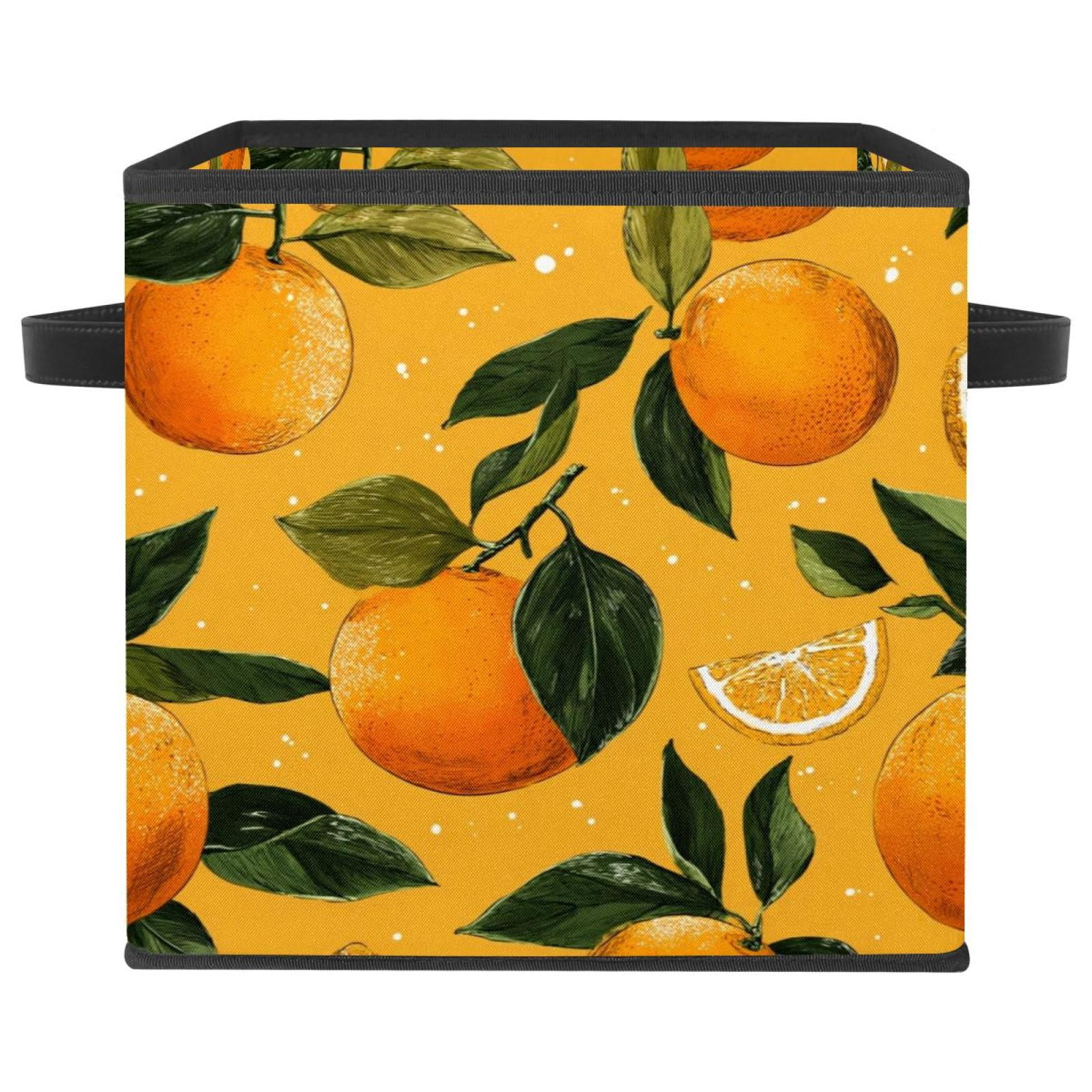 RATGDN Collapsible Fabric Cube Storage Bin with Double Handles for ...