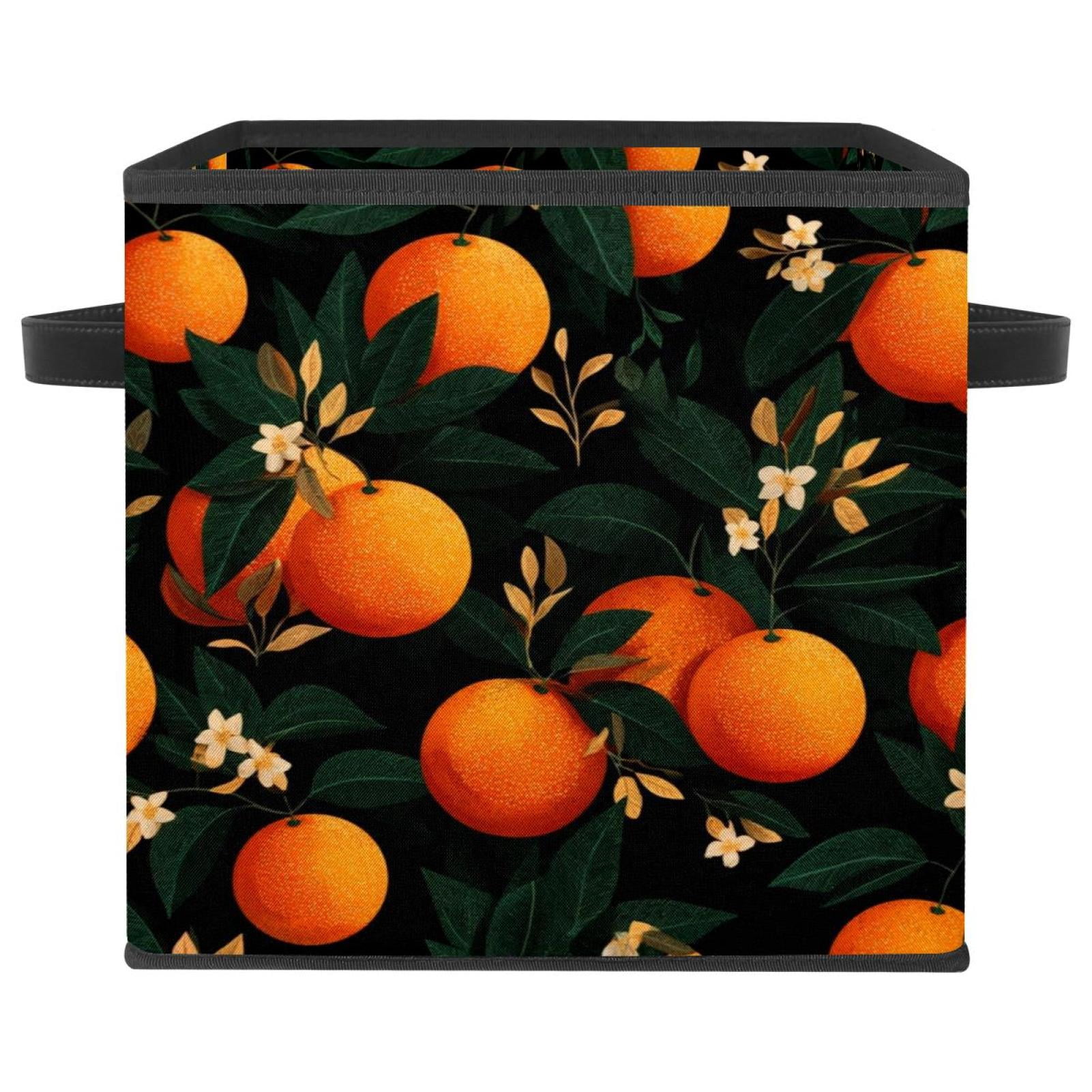 RATGDN Collapsible Fabric Cube Storage Bin with Double Handles for ...