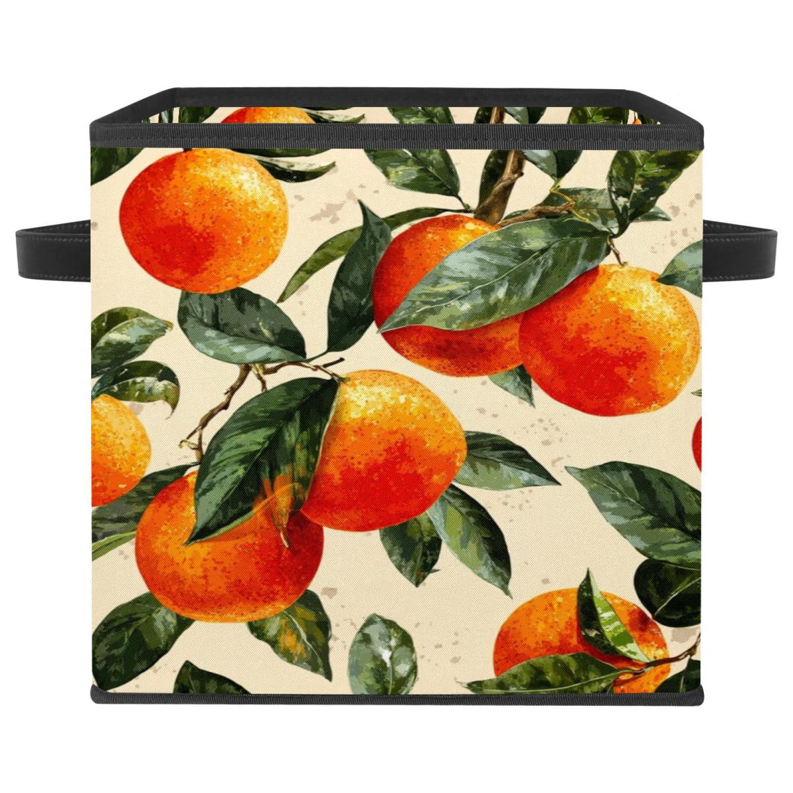RATGDN Collapsible Fabric Cube Storage Bin with Double Handles for ...