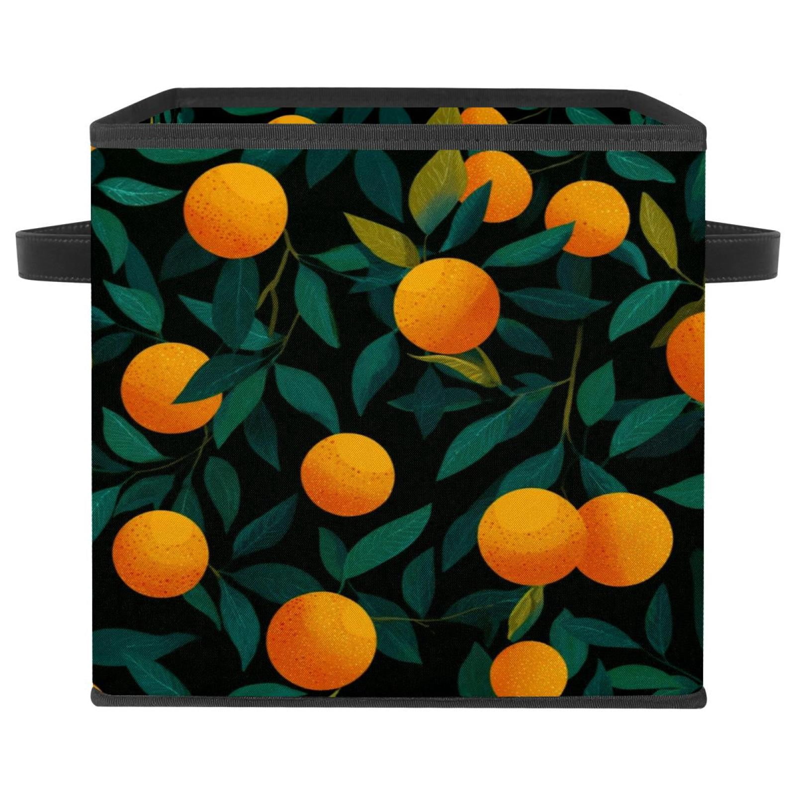 RATGDN Collapsible Fabric Cube Storage Bin with Double Handles for ...