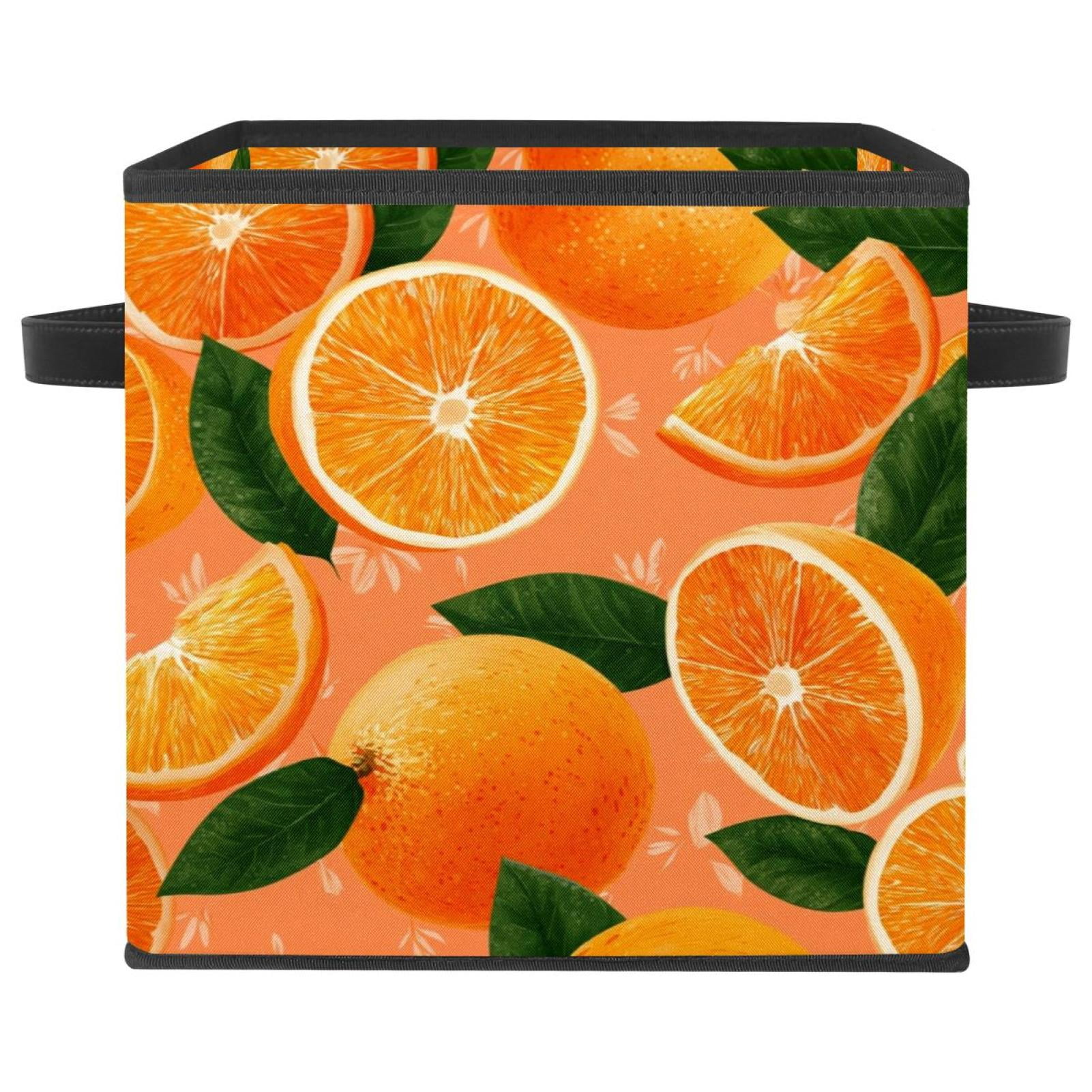 RATGDN Collapsible Fabric Cube Storage Bin with Double Handles for ...