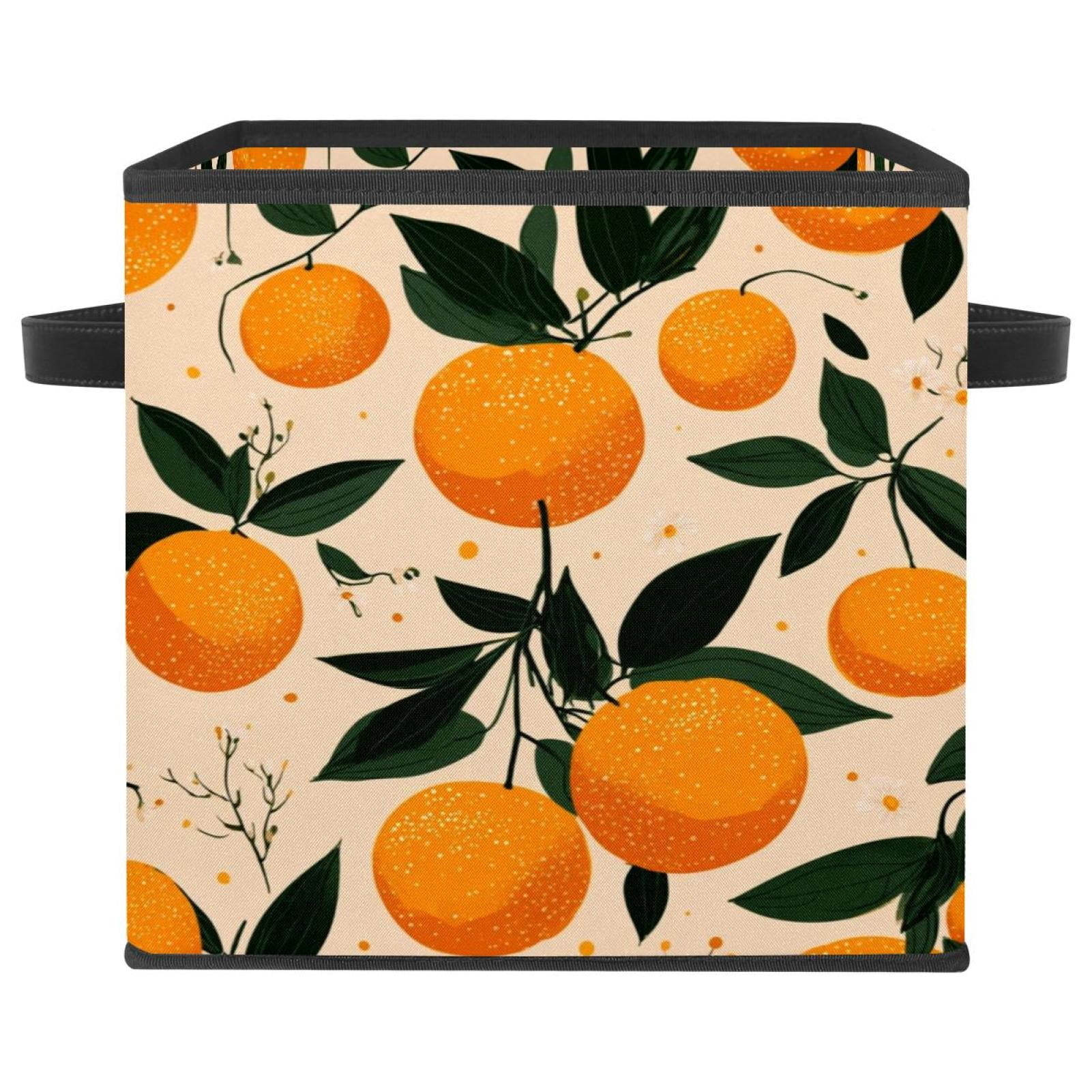RATGDN Collapsible Fabric Cube Storage Bin with Double Handles for ...