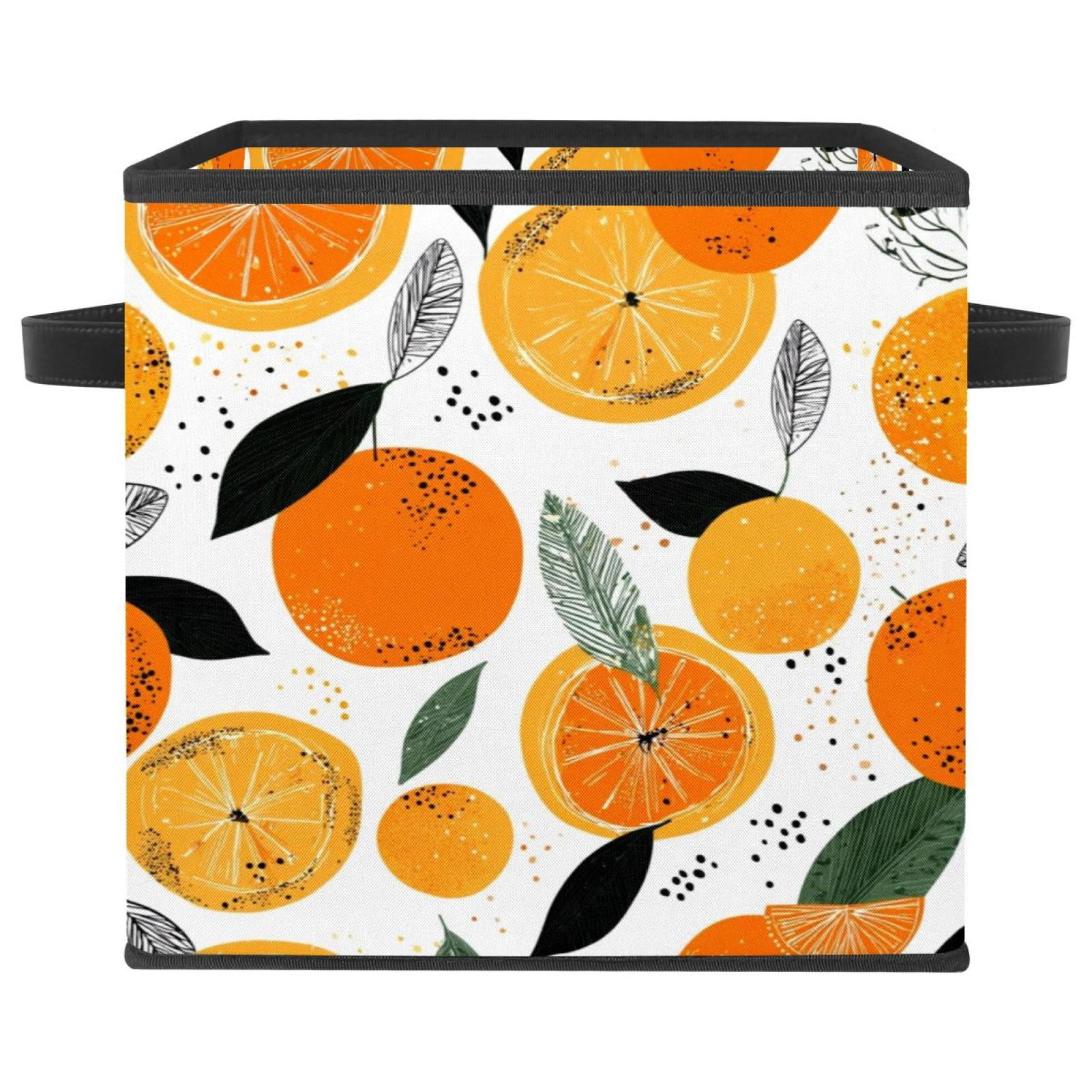 RATGDN Collapsible Fabric Cube Storage Bin with Double Handles for ...