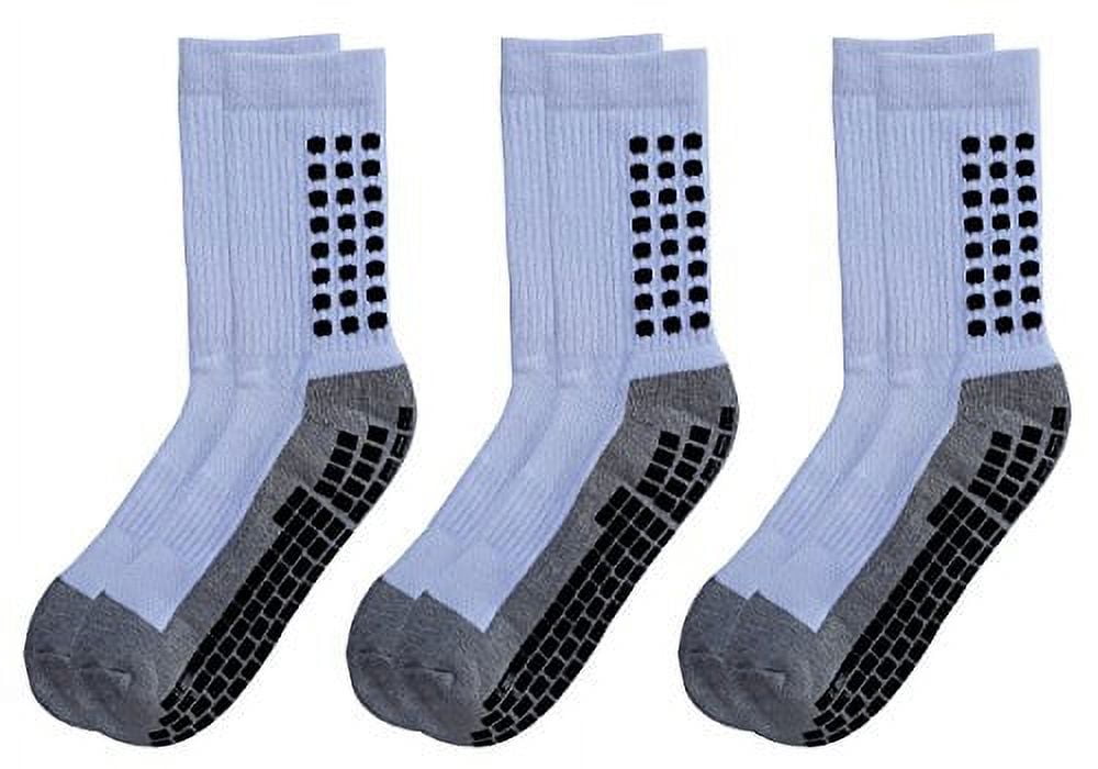RATIVE Anti Slip Non Skid Slipper Hospital Crew Socks with grips for ...