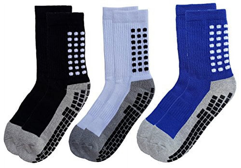 RATIVE Anti Slip Non Skid Slipper Hospital Crew Socks with grips for ...