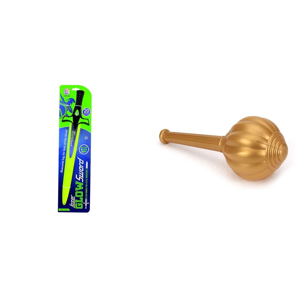 RATNA'S Lazer Glow Sword Glow in The Dark for Kids Green & RATNA'S ...