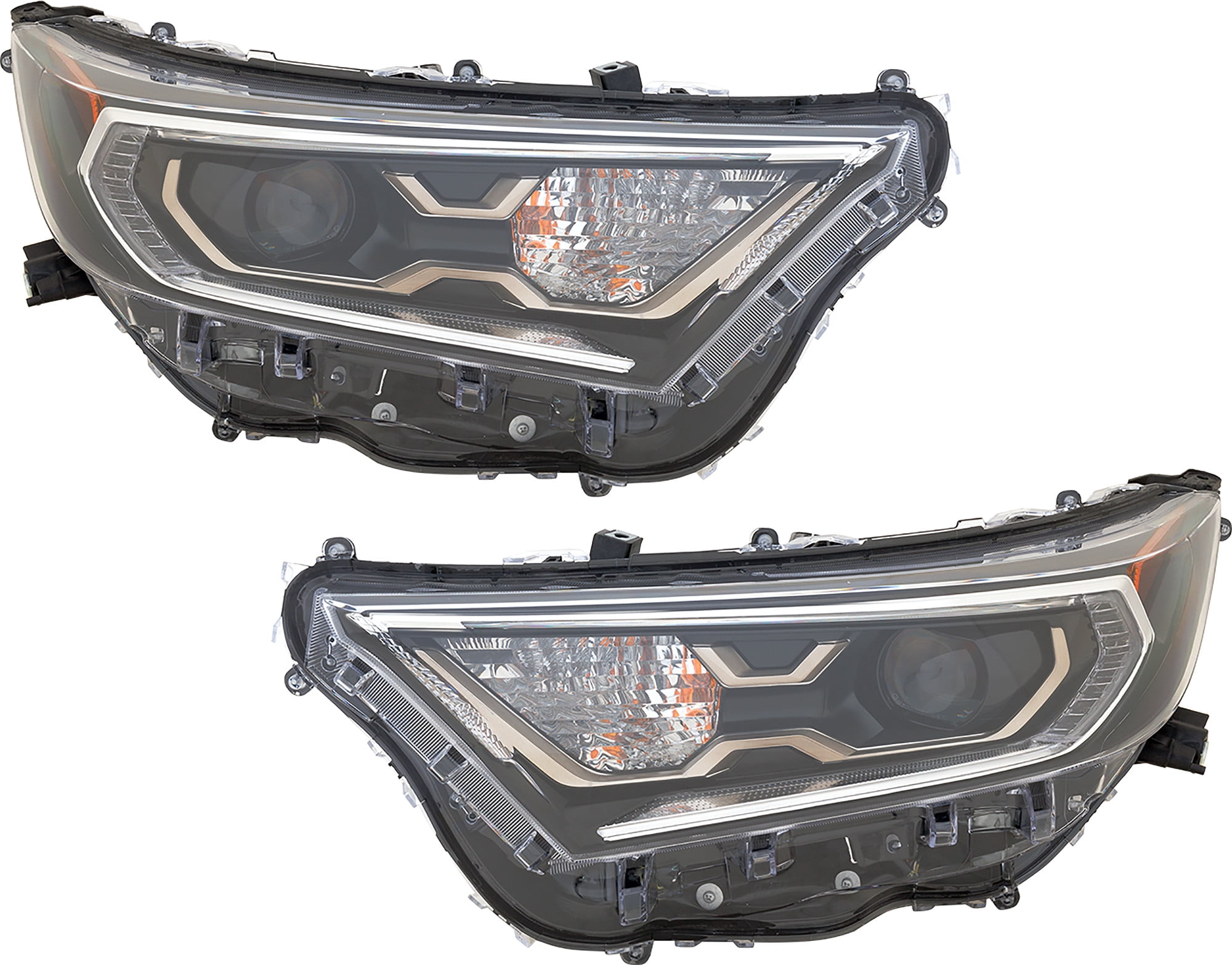 RAV4 PRIME 21-21 HEAD LAMP RH Assembly LED w/o Adaptive Headlamps SET ...