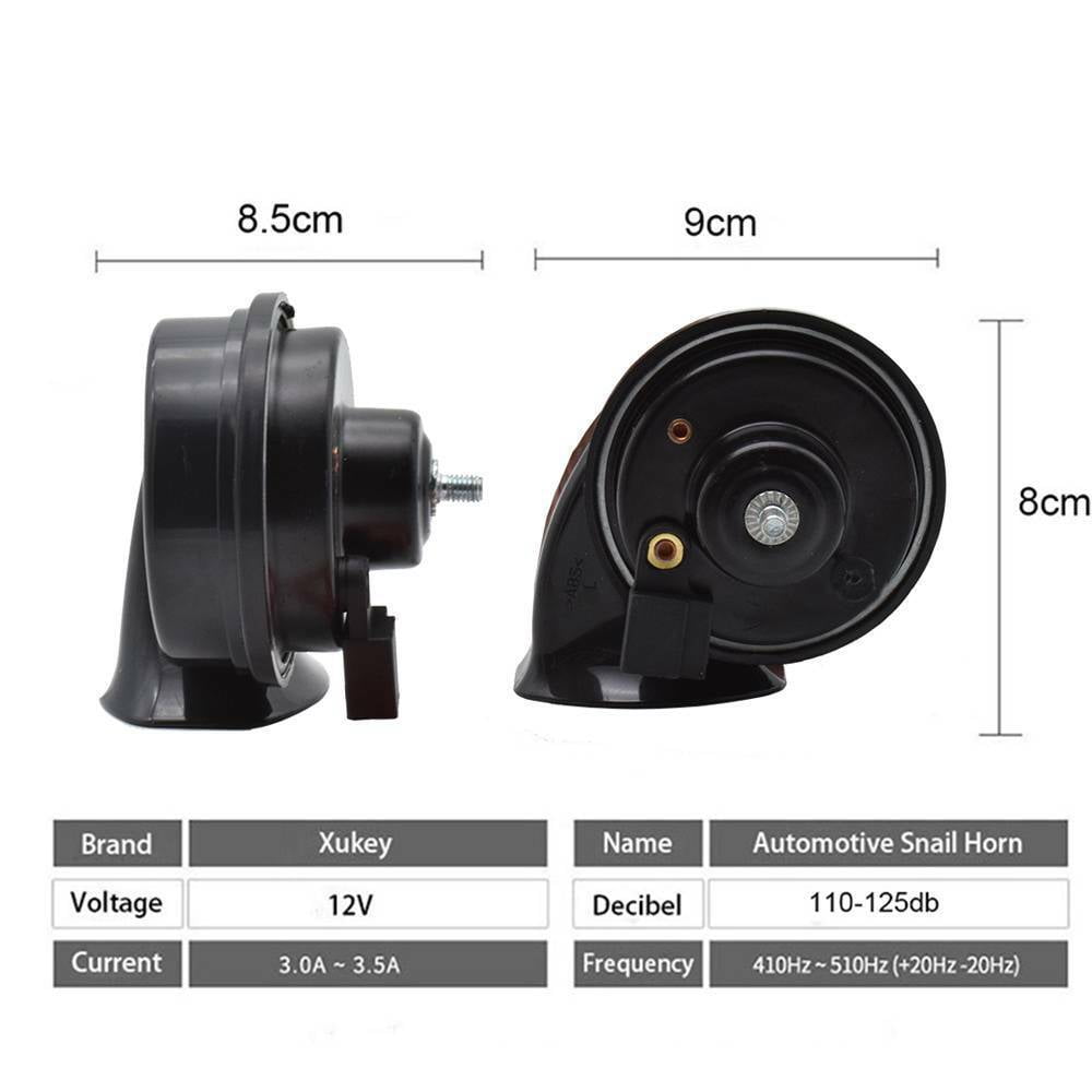 RAV4 Snail Horn 125db Loud Dual Tone - Walmart.com