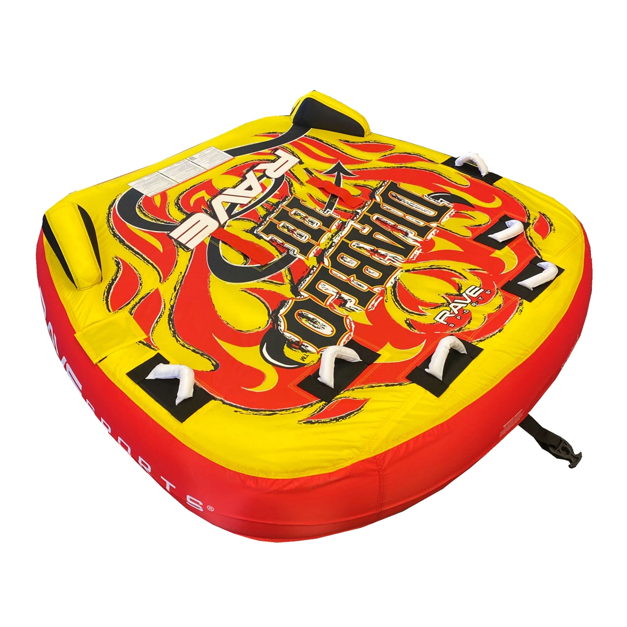 RAVE Sports Diablo III Inflatable 3 Person Towable Boat Tube Raft ...