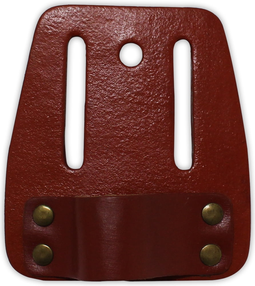 RAVEN Genuine Leather Belt-Worn Hammer Holder | Reinforced with 4 ...