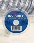 RAVEN INVISIBLE FLUOROCARBON LEADER FISHING LINE LBS Size: 10.2 ...