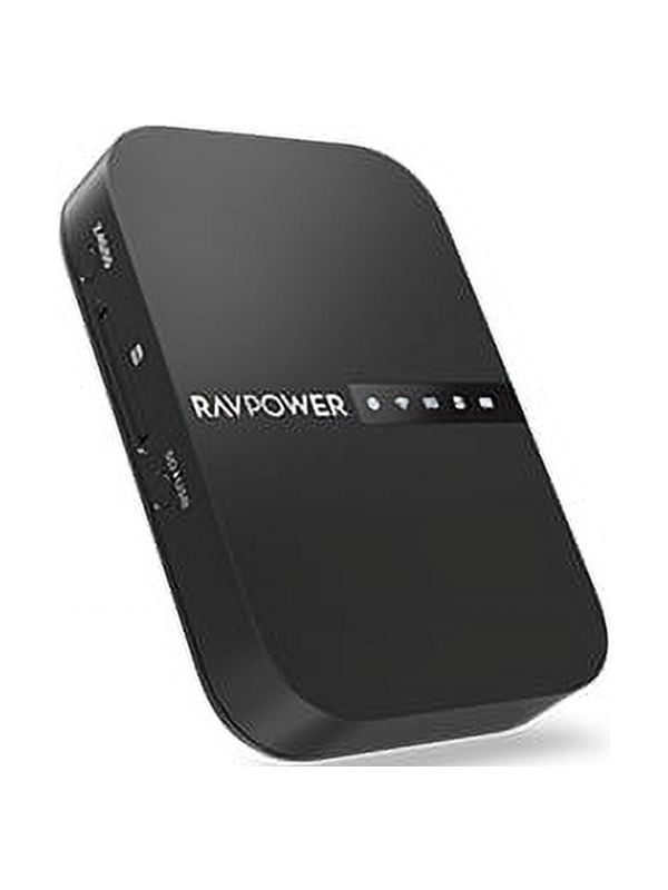 RAVPower FileHub, Home & Travel Router Dual Band AC750, Wireless SD ...