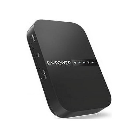 RAVPower FileHub, Home & Travel Router Dual Band AC750, Wireless SD ...