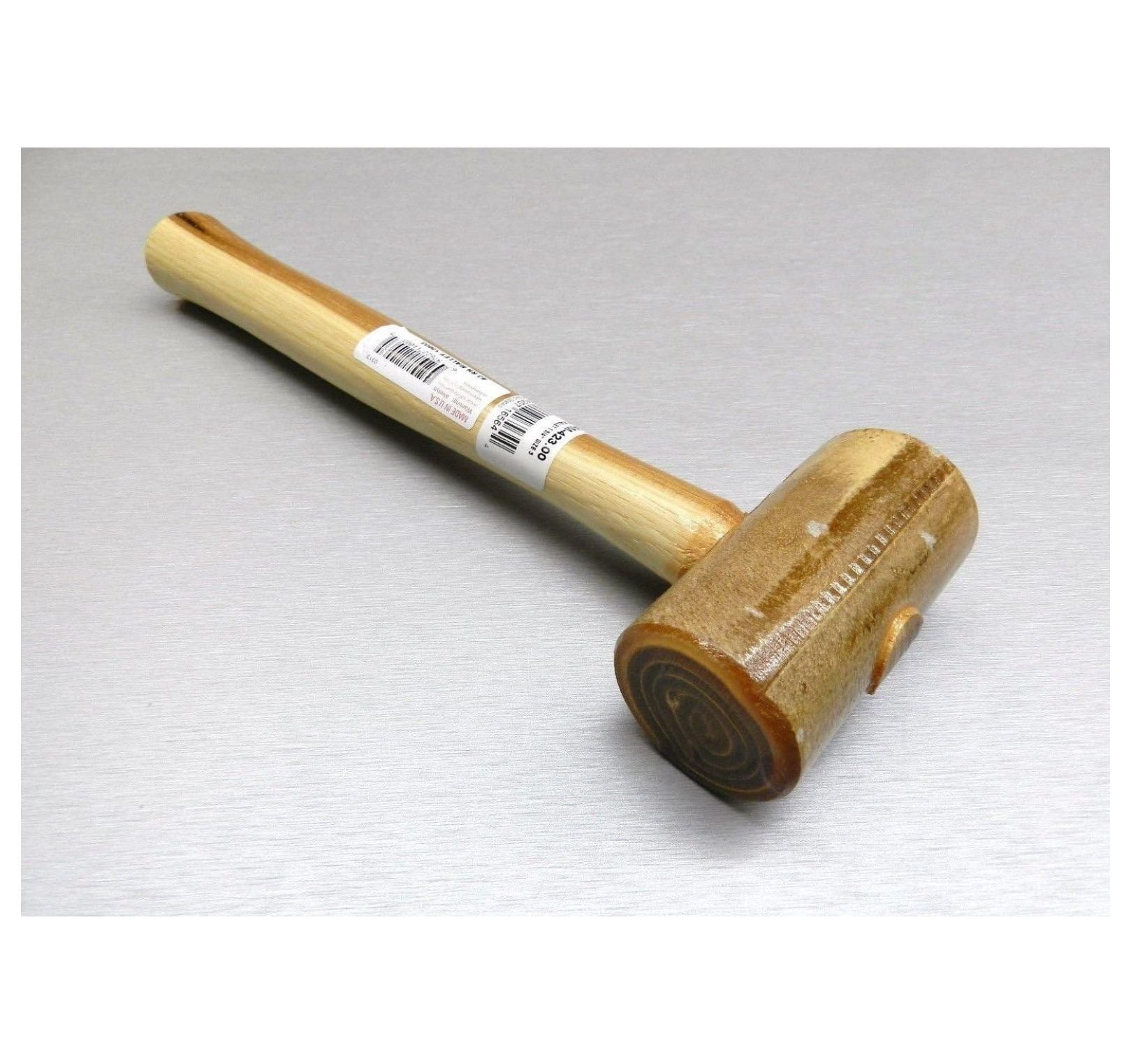 RAWHIDE MALLET #3 HAMMER STAMPING LEATHER-WORK JEWELRY 9oz 1-3/4" Dia ...