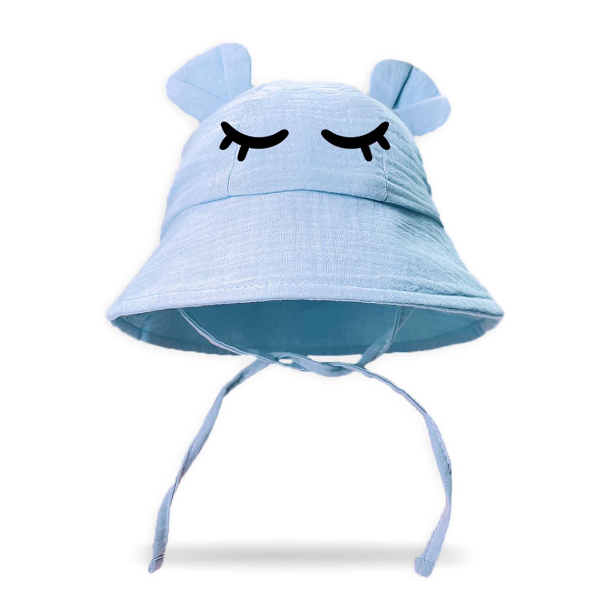 RAWUATEY Toddler Boys Girls Bucket Hat Cartoon Eyes Wide Brim Spring ...