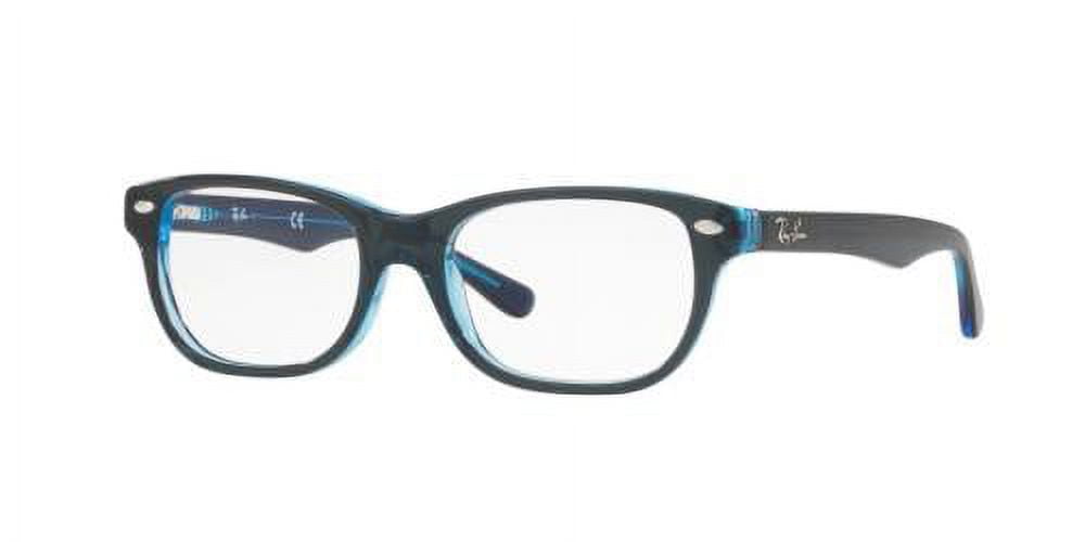 RAY BAN Eyeglasses RY1555 3667 Top Blue On Blue Fluorescent 48MM ...