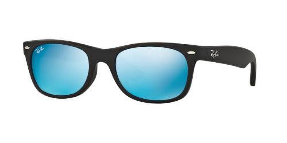 RAY BAN Sunglasses RB2132F 622/17 Rubber Black 55MM - Walmart.com