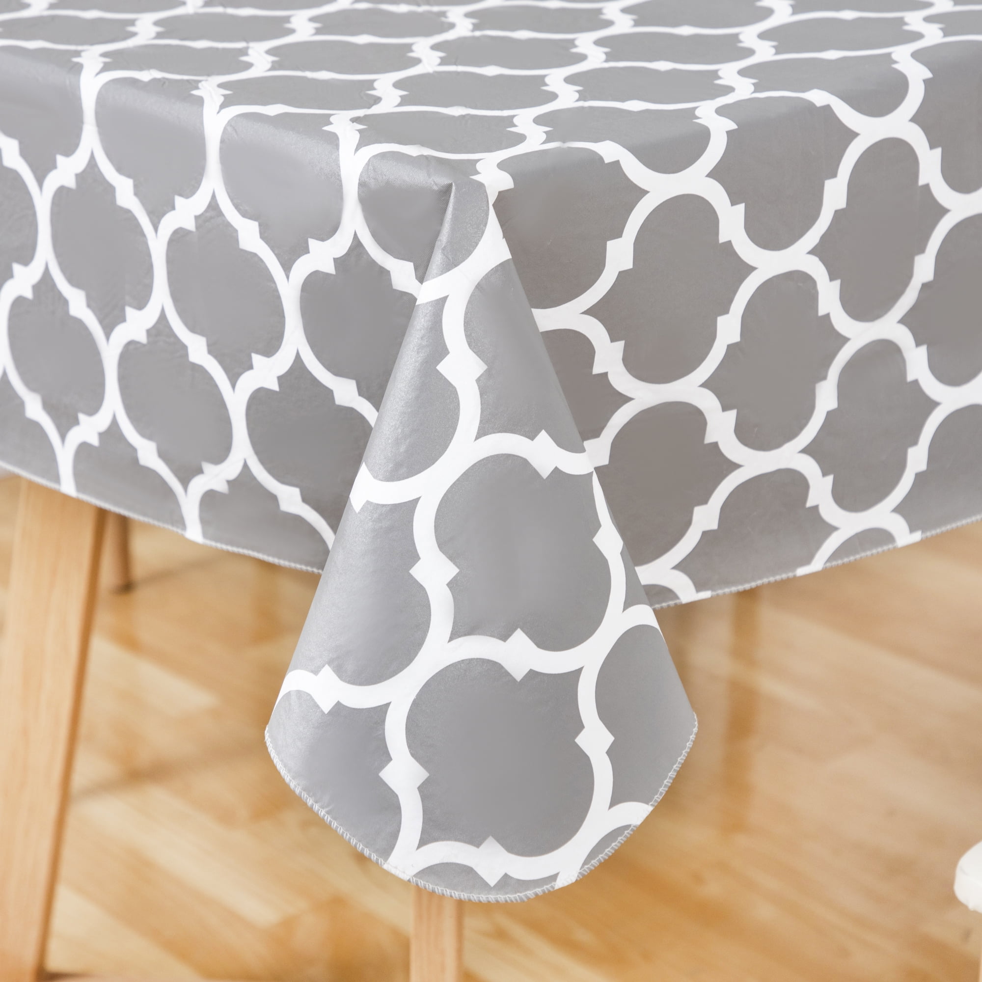 RAY STAR 52x70in Rectangle Vinyl Christmas Tablecloth 100% Waterproof ...