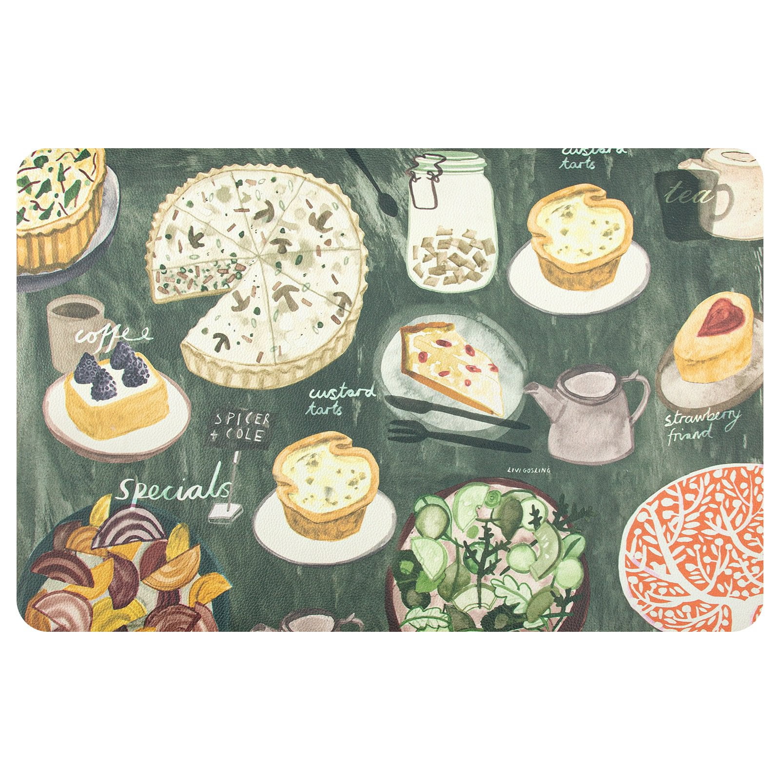 RAY STAR Placemats Set of 4, Vinyl Washable Wipeable Place Mats ...