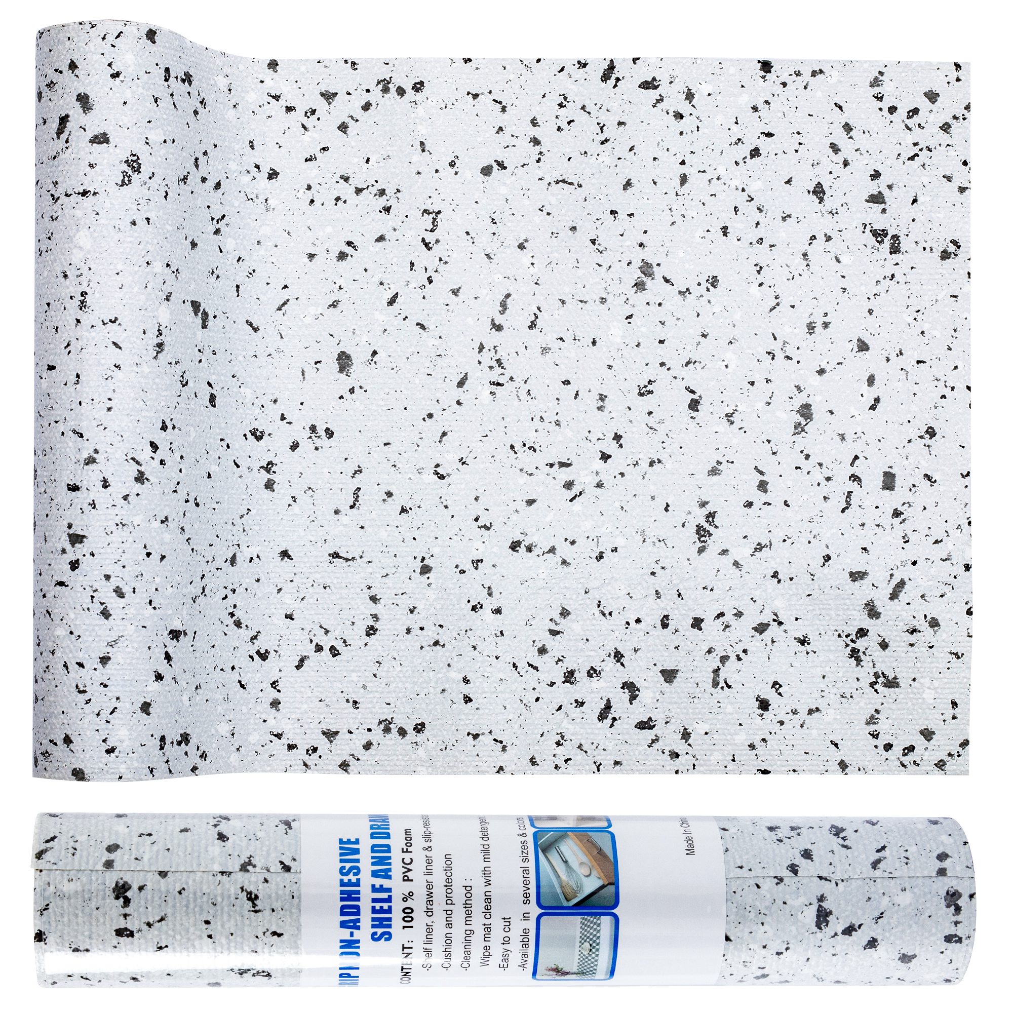 RAY STAR White Shelf Cabinet Liner, 18inx4FT Drawer Liners Non-Adhesive ...