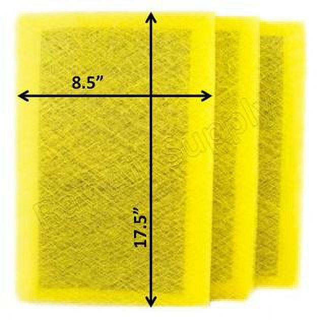 RAYAIR SUPPLY 10x20 Replacement Filter Pads Compatible with Air Ranger ...