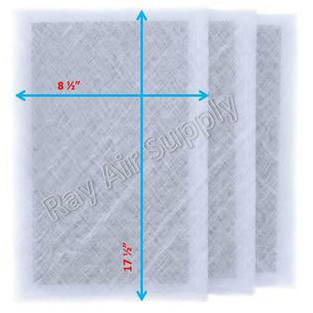 RAYAIR SUPPLY 10x20 Replacement Filter Pads Compatible with MicroPower ...