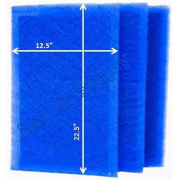RAYAIR SUPPLY 14x25 Replacement Filter Pads Compatible with Perfect Air ...